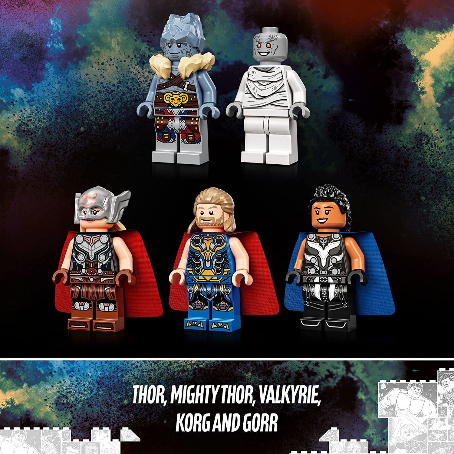 Lego Marvel Thor O Barco Cabra 76208 - Star Brink Brinquedos