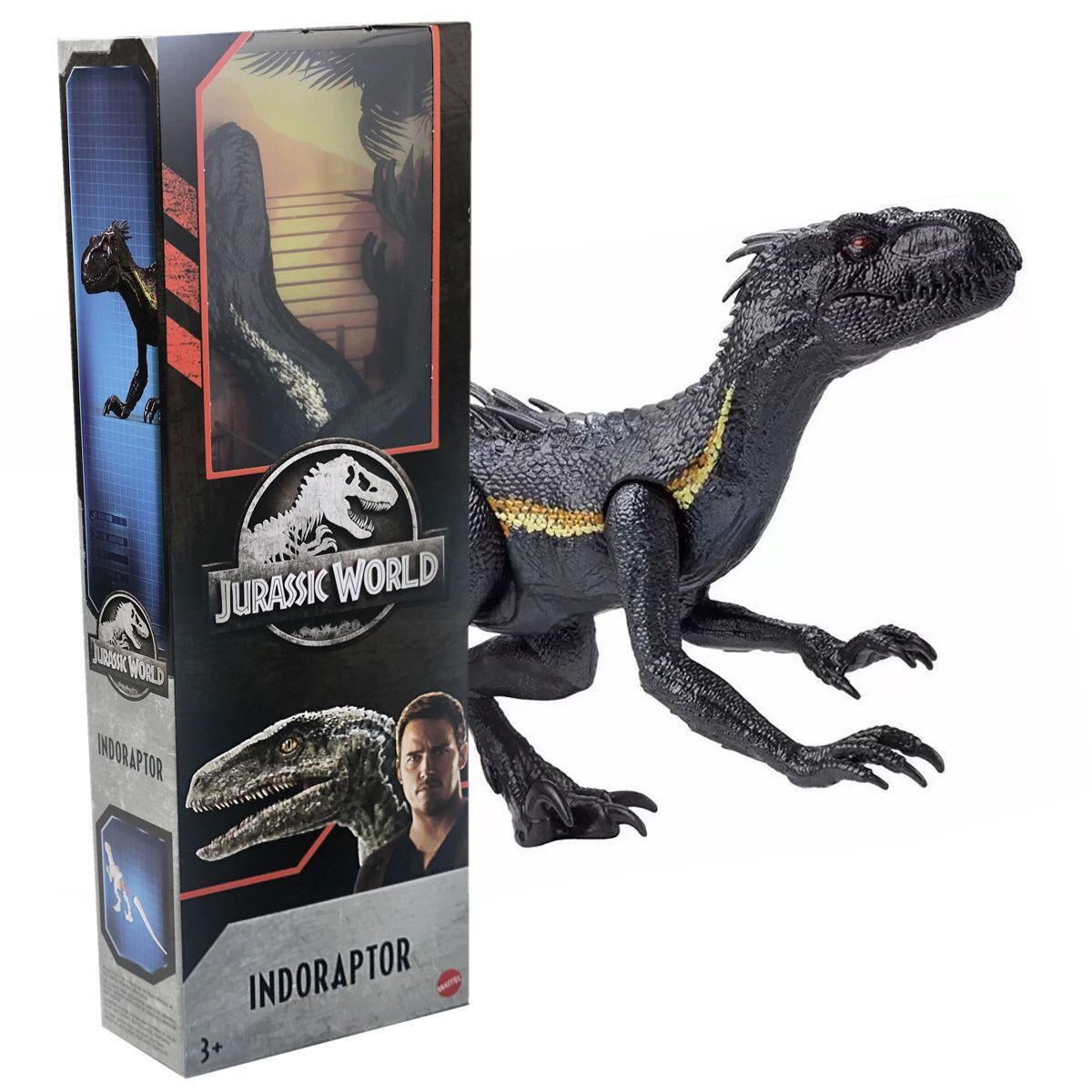 Jurassic World Dinossauro Indoraptor 12'' Mattel FNY45 - Star Brink ...