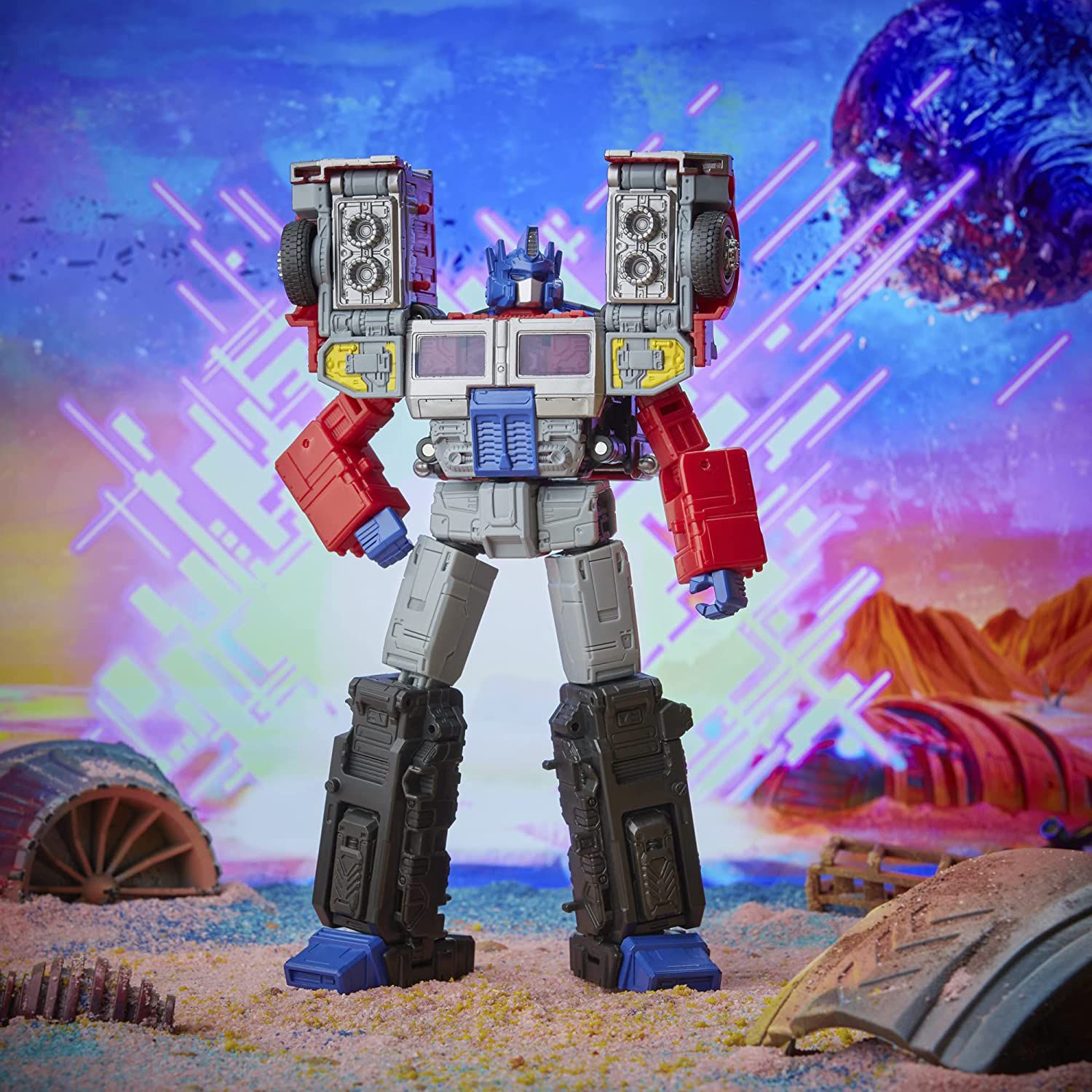 Transformers Leader Class Laser Optimus Prime F3061 Hasbro - Star Brink ...