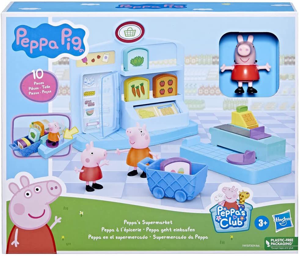 Peppa Pig Conjunto Supermercado da Peppa F4410 Hasbro - Star Brink ...