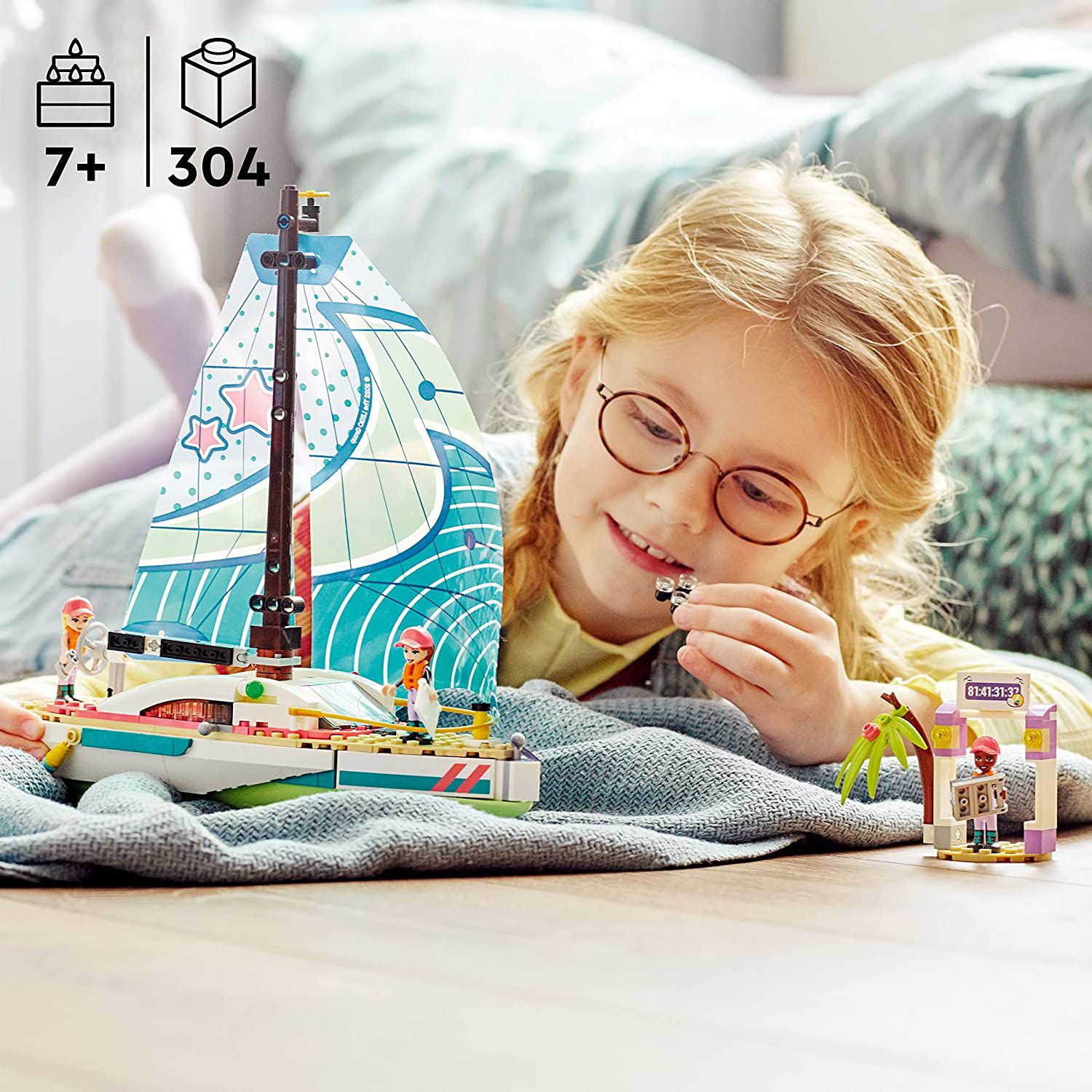 Lego Friends A Aventura em Barco à Vela da Stephanie 41716 - Star Brink ...