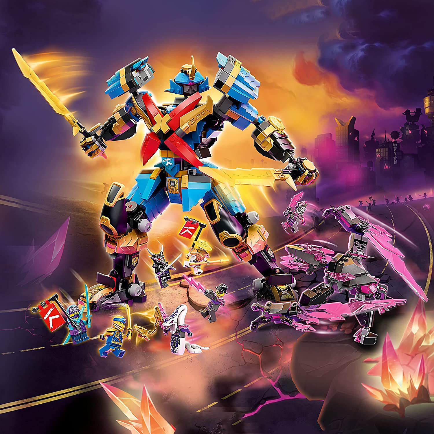 Lego Ninjago Robô Samurai X da Nya 71775 - Star Brink Brinquedos