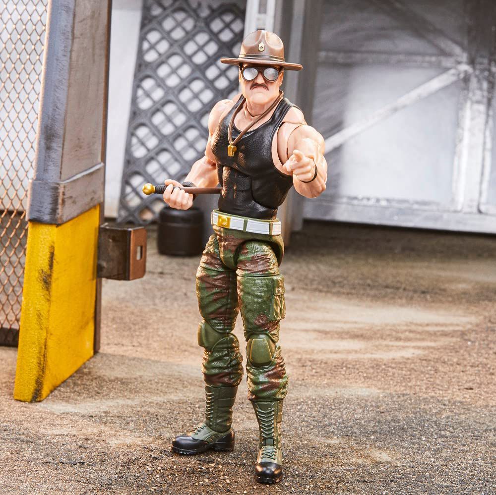 Boneco Gi Joe Classified Series Sgt Slaughter F4555 Hasbro - Star Brink ...