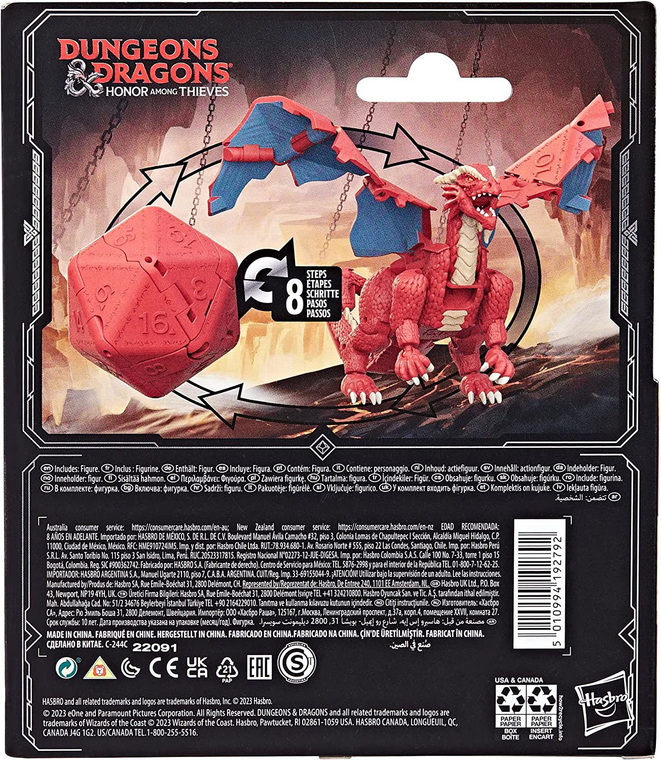 Dungeons & Dragons Honra Entre Ladrões Red Dragon Hasbro - Star Brink ...