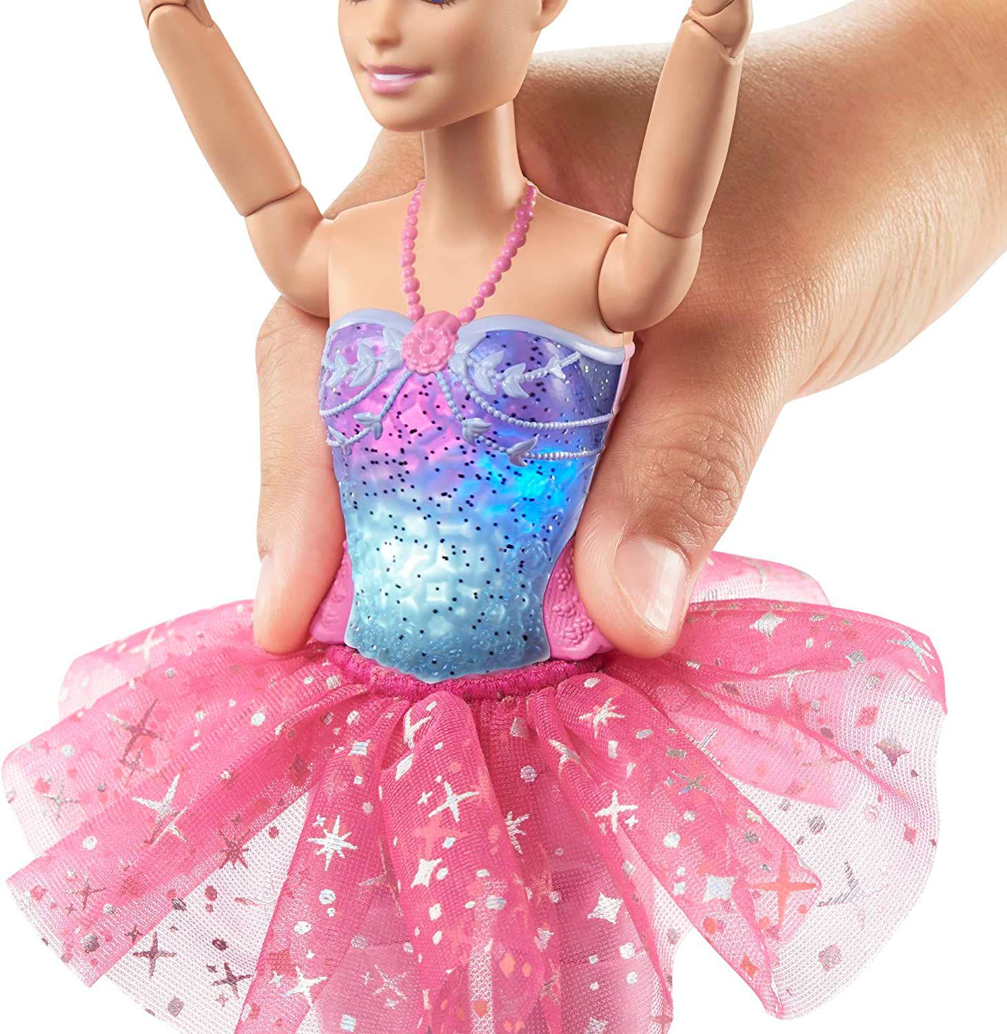 Boneca Barbie Bailarina Rosa Loira Mattel HLC25 - Star Brink Brinquedos