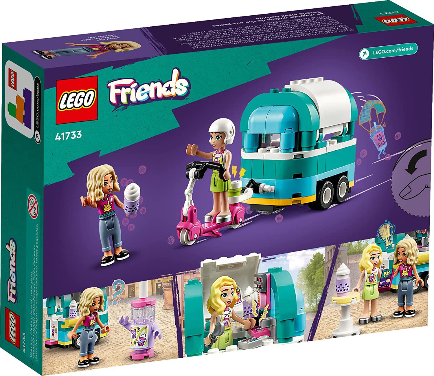 Lego Friends Loja de Chá de Bolhas Móvel 41733 - Star Brink Brinquedos