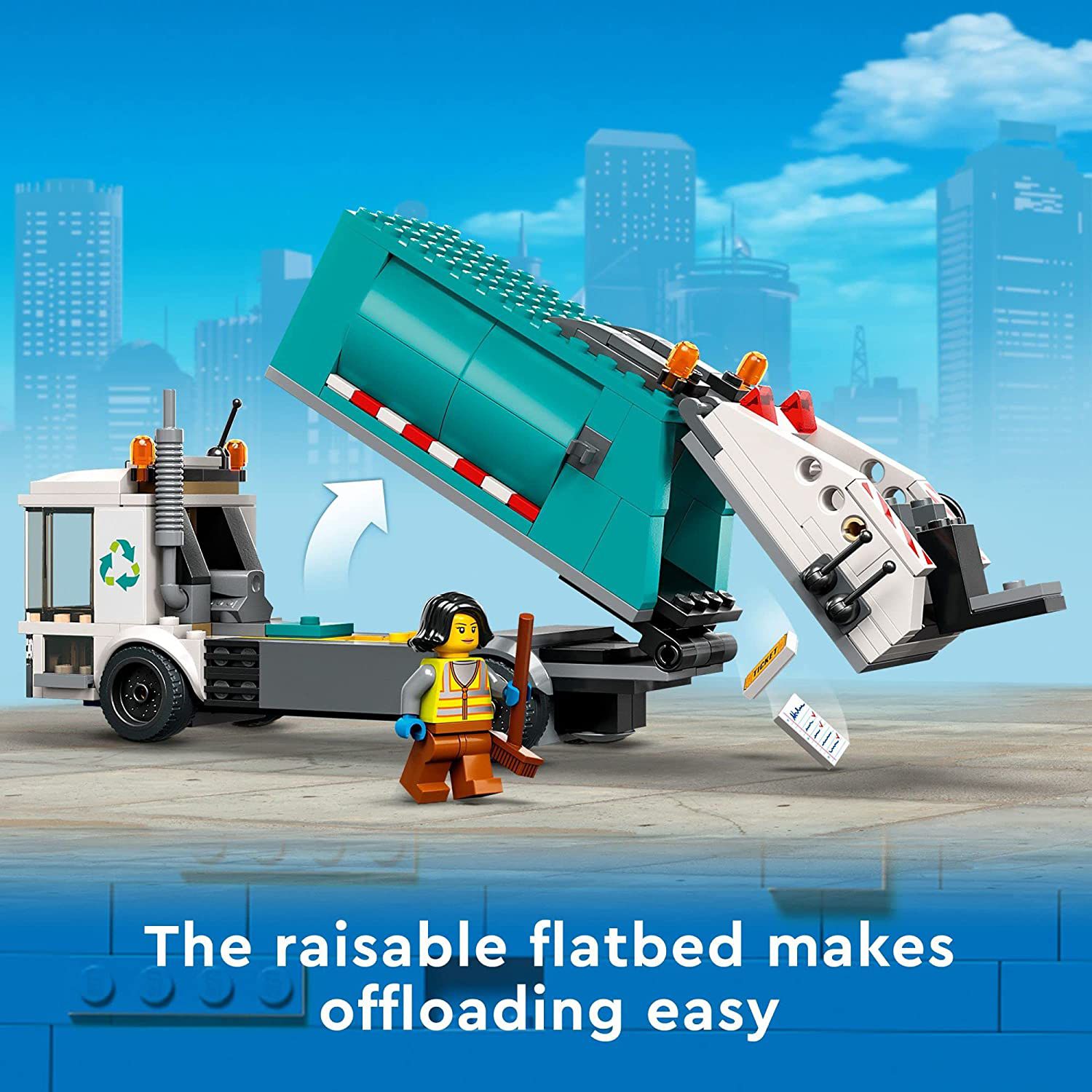 Lego City Caminhão de Reciclagem 60386 - Star Brink Brinquedos