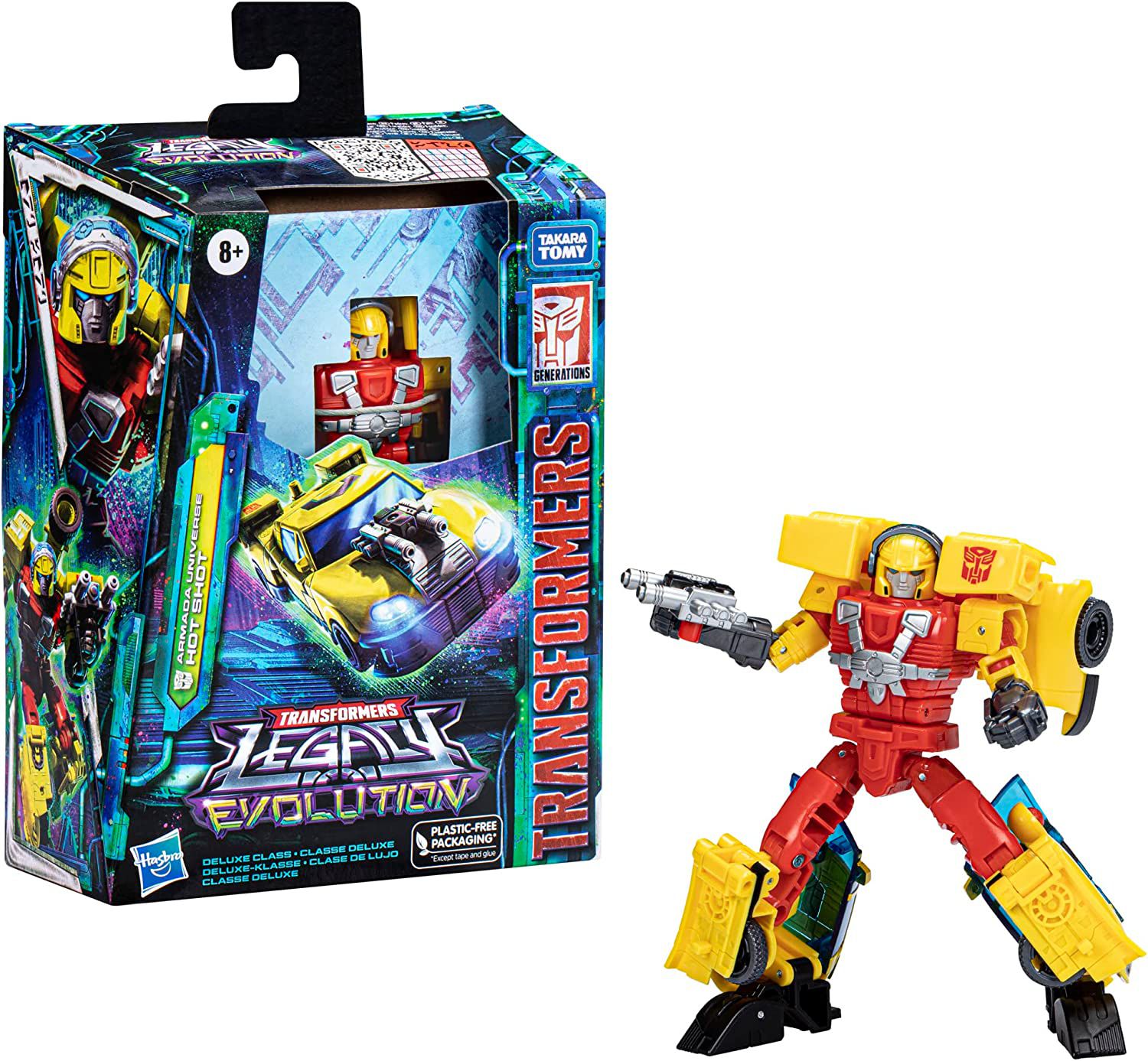 Transformers Legacy Evolution Deluxe Hot Shot F7190 Hasbro - Star Brink ...
