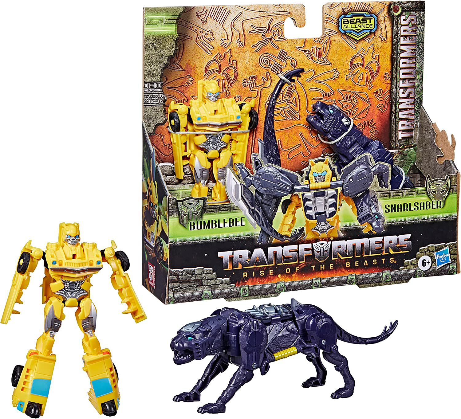 Transformers Beast Combiners Bumblebee e Snarlsaber F4617 Hasbro - Star ...