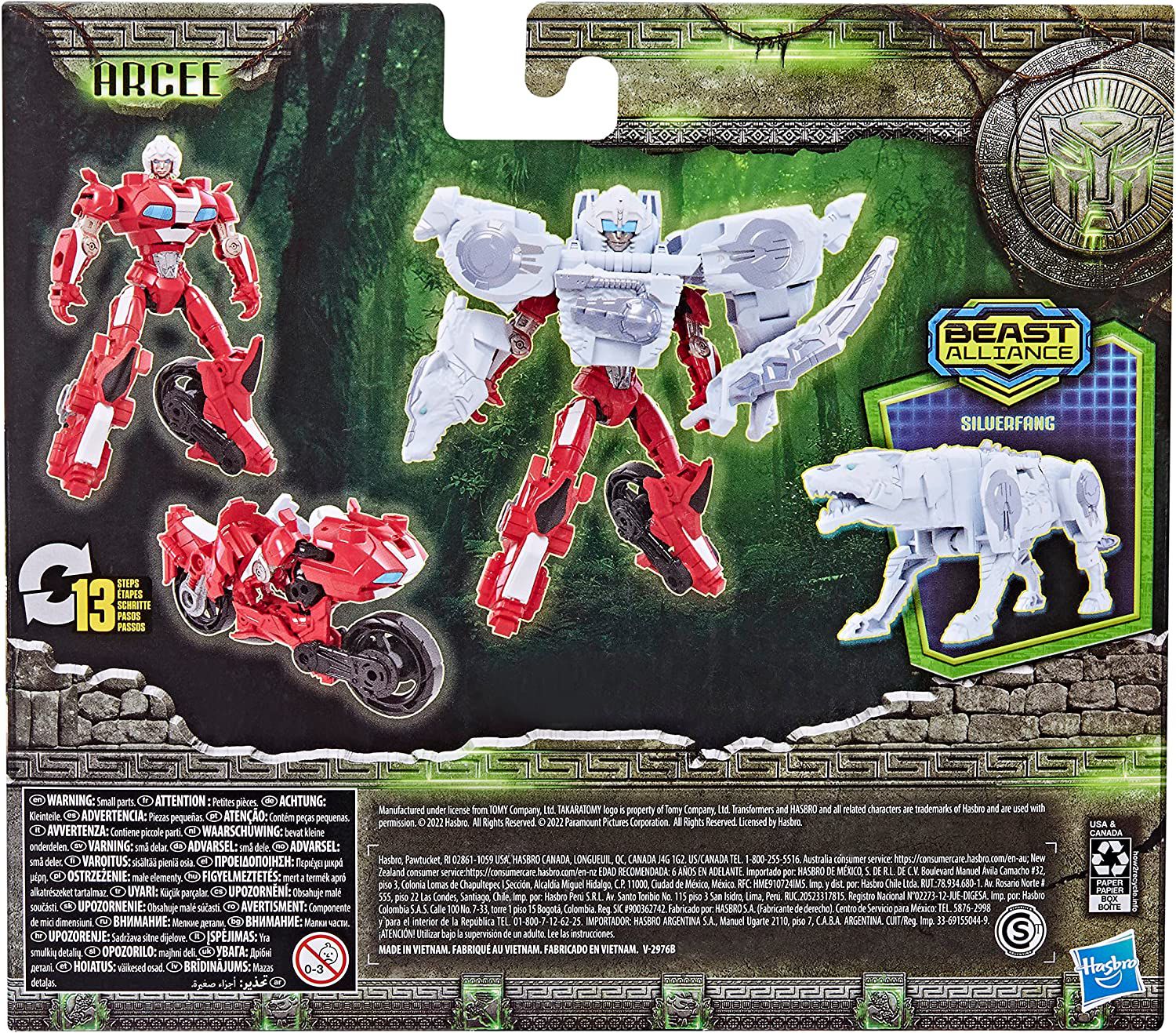 Transformers Beast Combiners Arcee e Silverfang F4618 Hasbro - Star ...