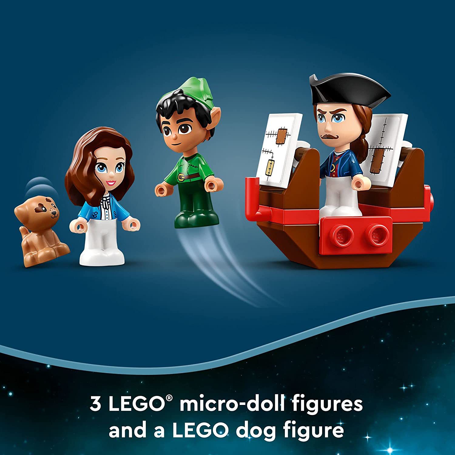 Lego Disney O Livro de Histórias e Aventuras de Peter Pan e Wendy 43220 ...