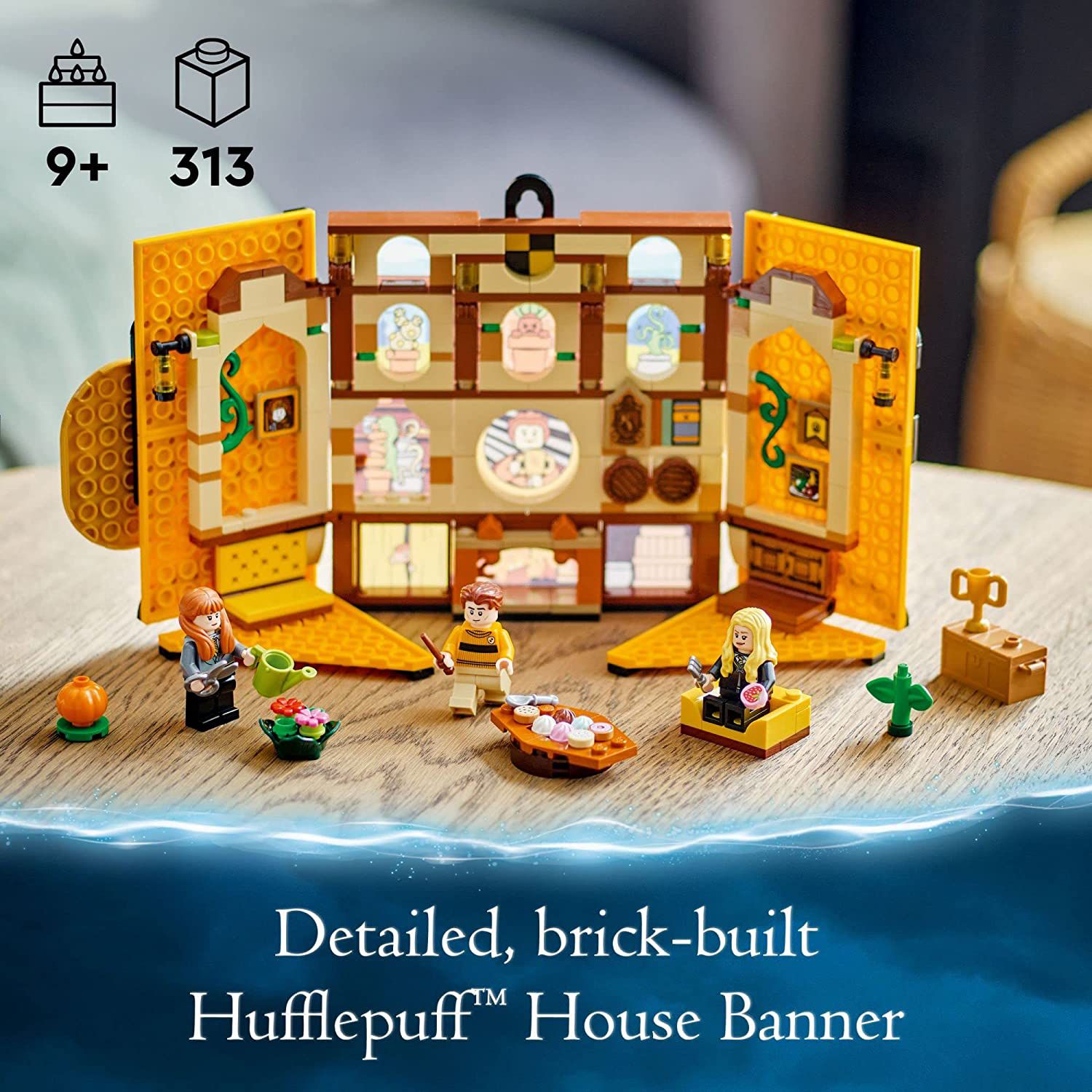 Lego Harry Potter Banner da Casa Lufa-Lufa 76412 - Star Brink Brinquedos