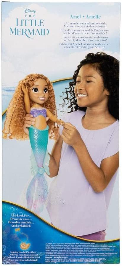 Boneca A Pequena Sereia Ariel Sereia Sunny 3900 - Star Brink Brinquedos