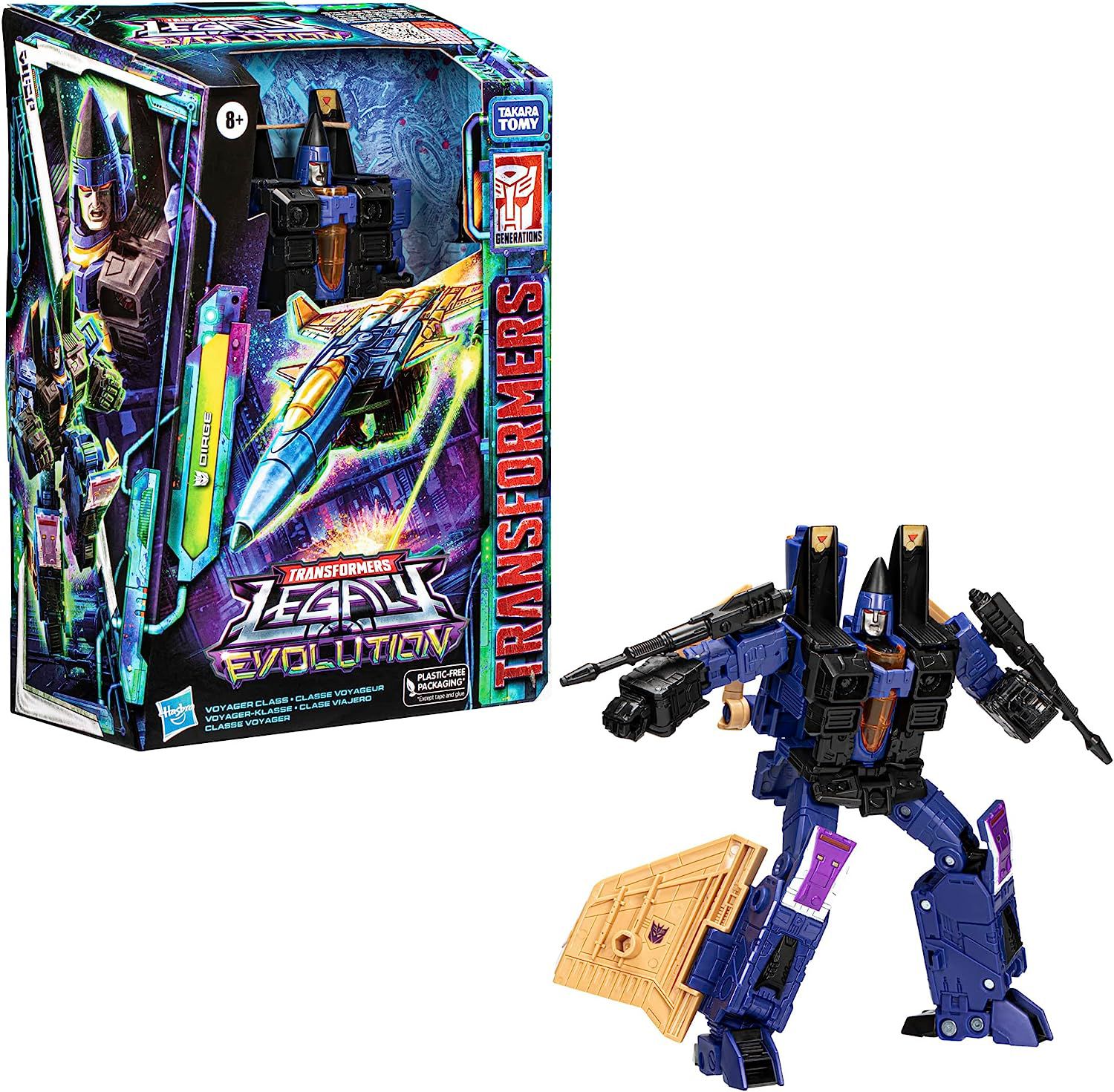 Boneco Transformers Legacy Evolution Dirge F7212 Hasbro - Star Brink Brinquedos