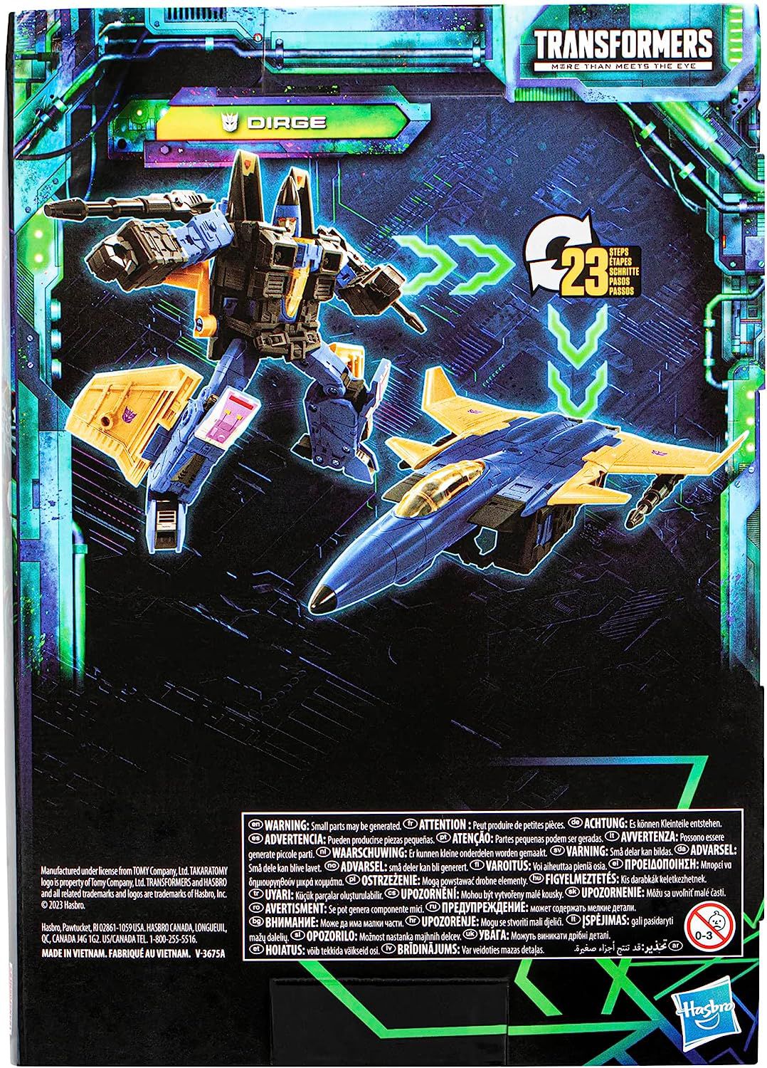 Boneco Transformers Legacy Evolution Dirge F7212 Hasbro - Star Brink Brinquedos
