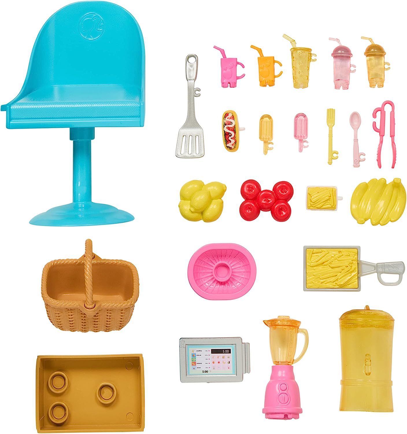 Barbie Profissões Veículo Caminhão de Limonada Mattel HPL71 - Star ...