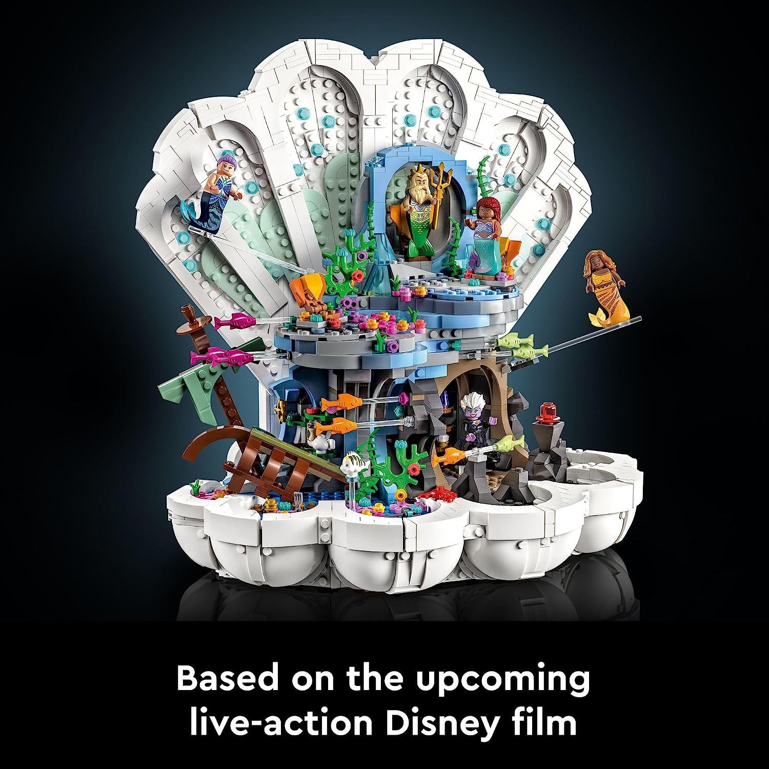 Lego Disney Concha Real da Pequena Sereia 43225 - Star Brink Brinquedos