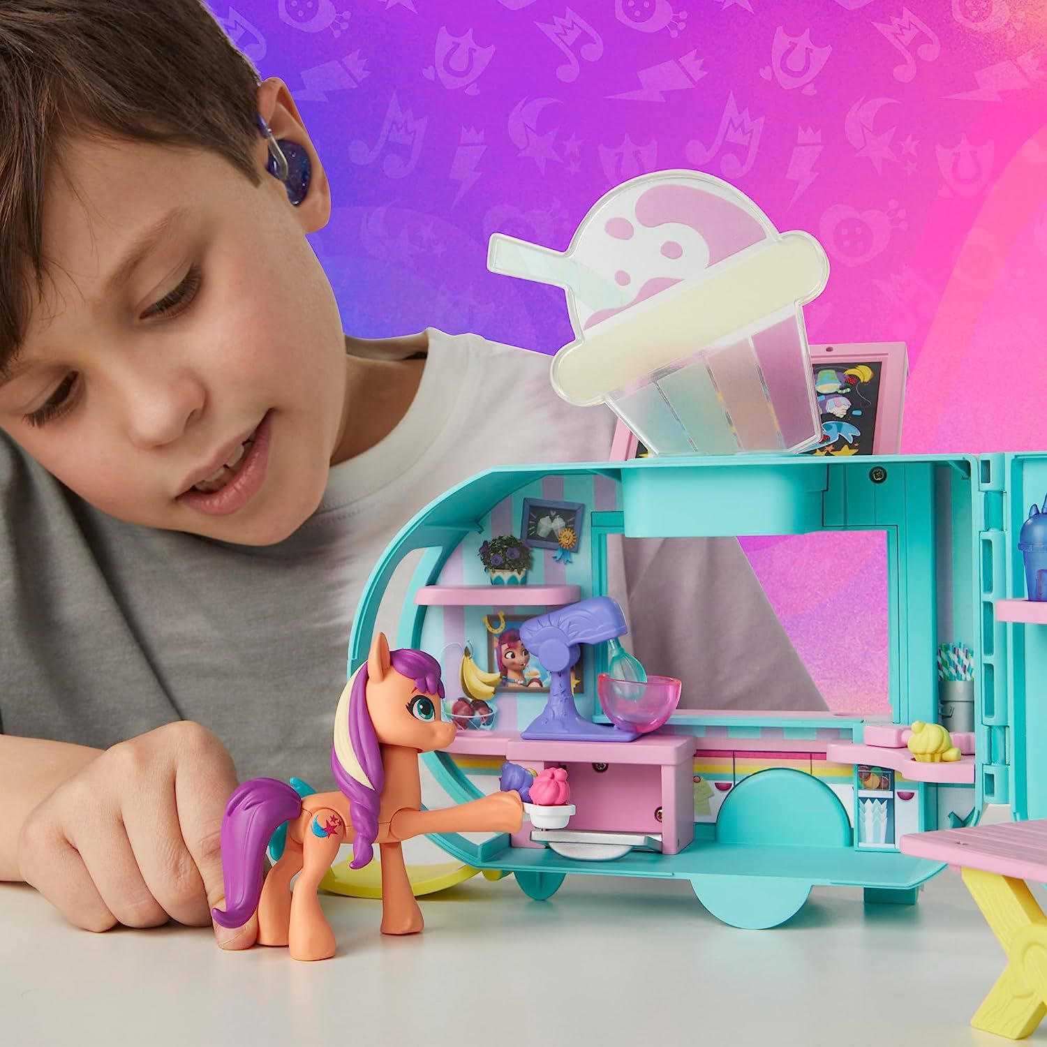 My Little Pony Food Truck de Smoothie da Starscout F6339 - Star Brink ...