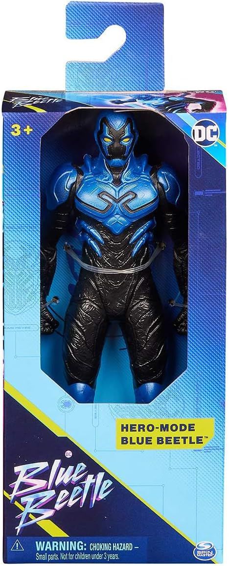 Boneco DC Besouro Azul 6" Sunny 3668 - Star Brink Brinquedos