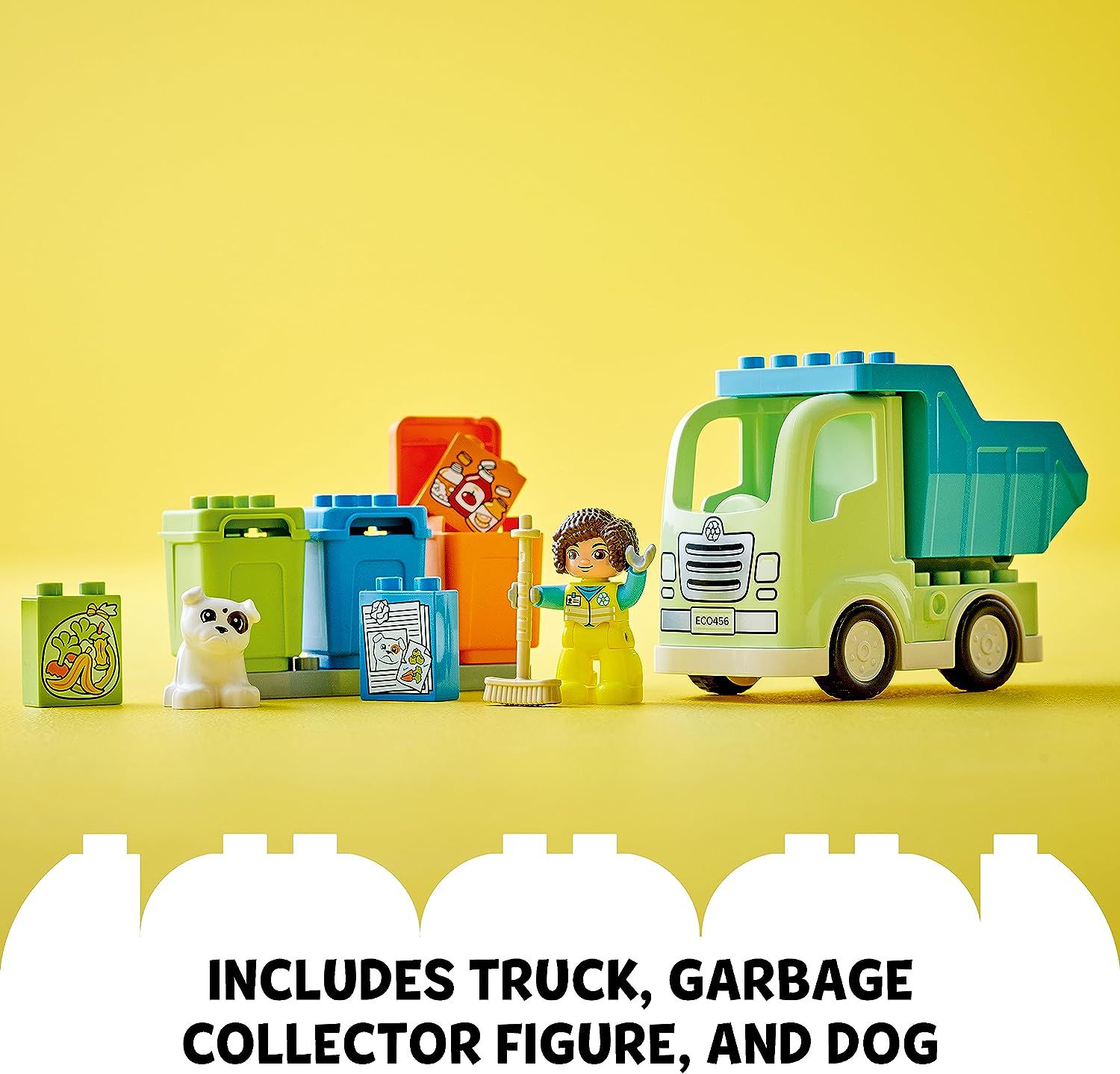 Lego Duplo Caminhão de Reciclagem 10987 - Star Brink Brinquedos