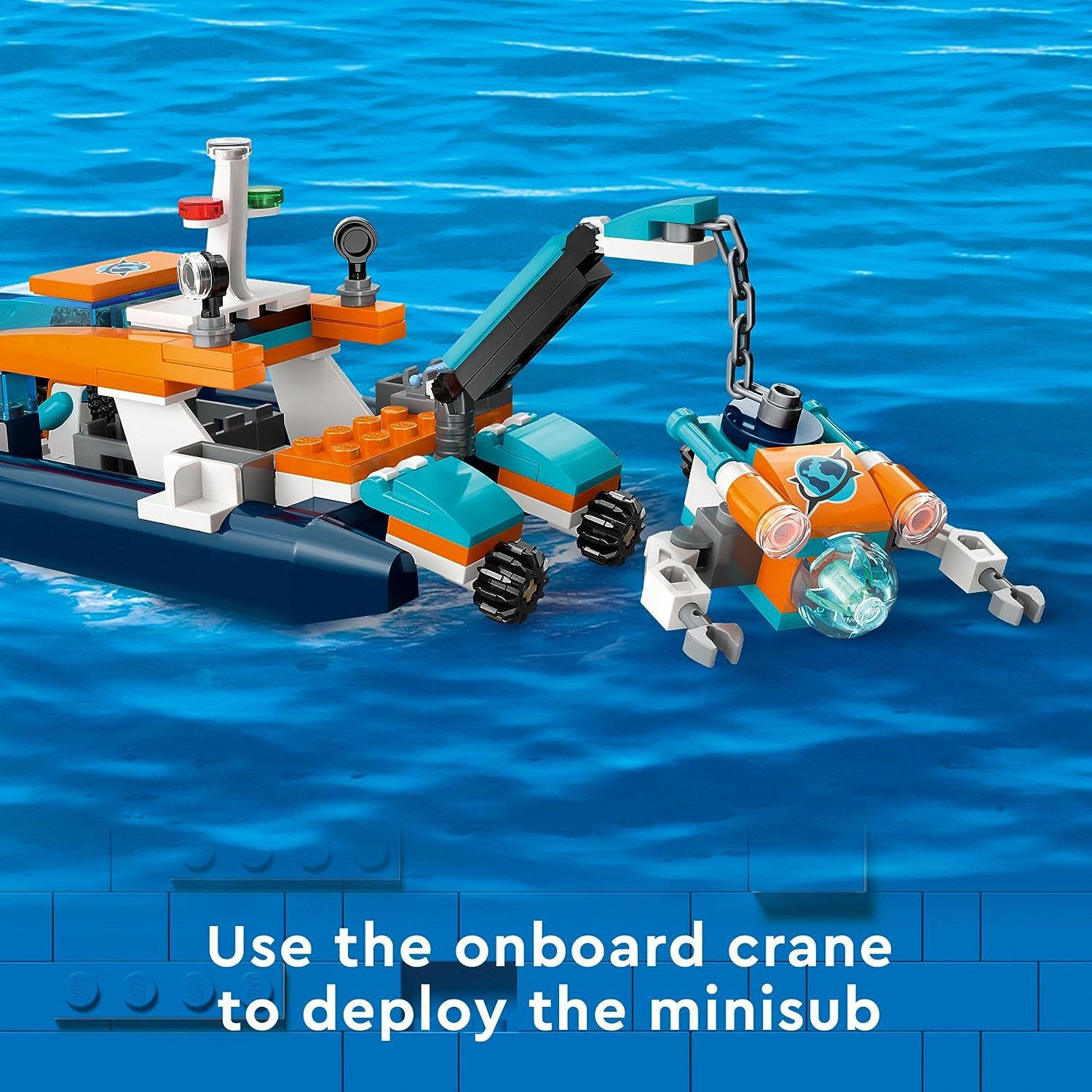 Lego City Barco de Mergulho Explorador 60377 - Star Brink Brinquedos