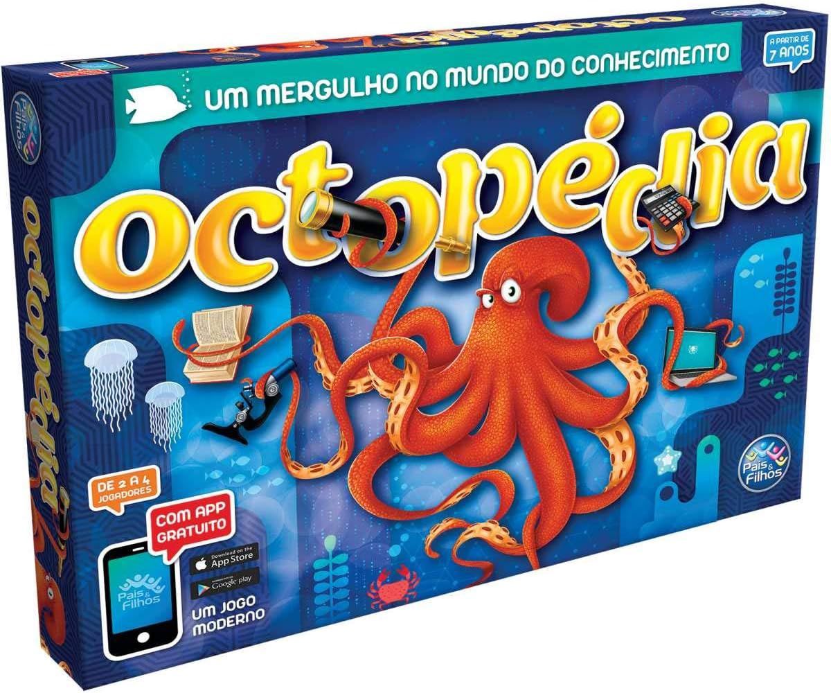 Jogo Octopedia Pais E Filhos 72801 - Star Brink Brinquedos