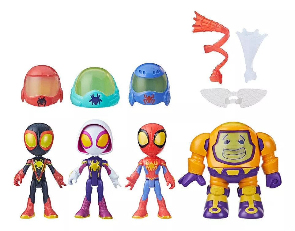 Marvel Spidey and His Amazing Friends Equipe Spidey e Zola Hasbro F6693 ...