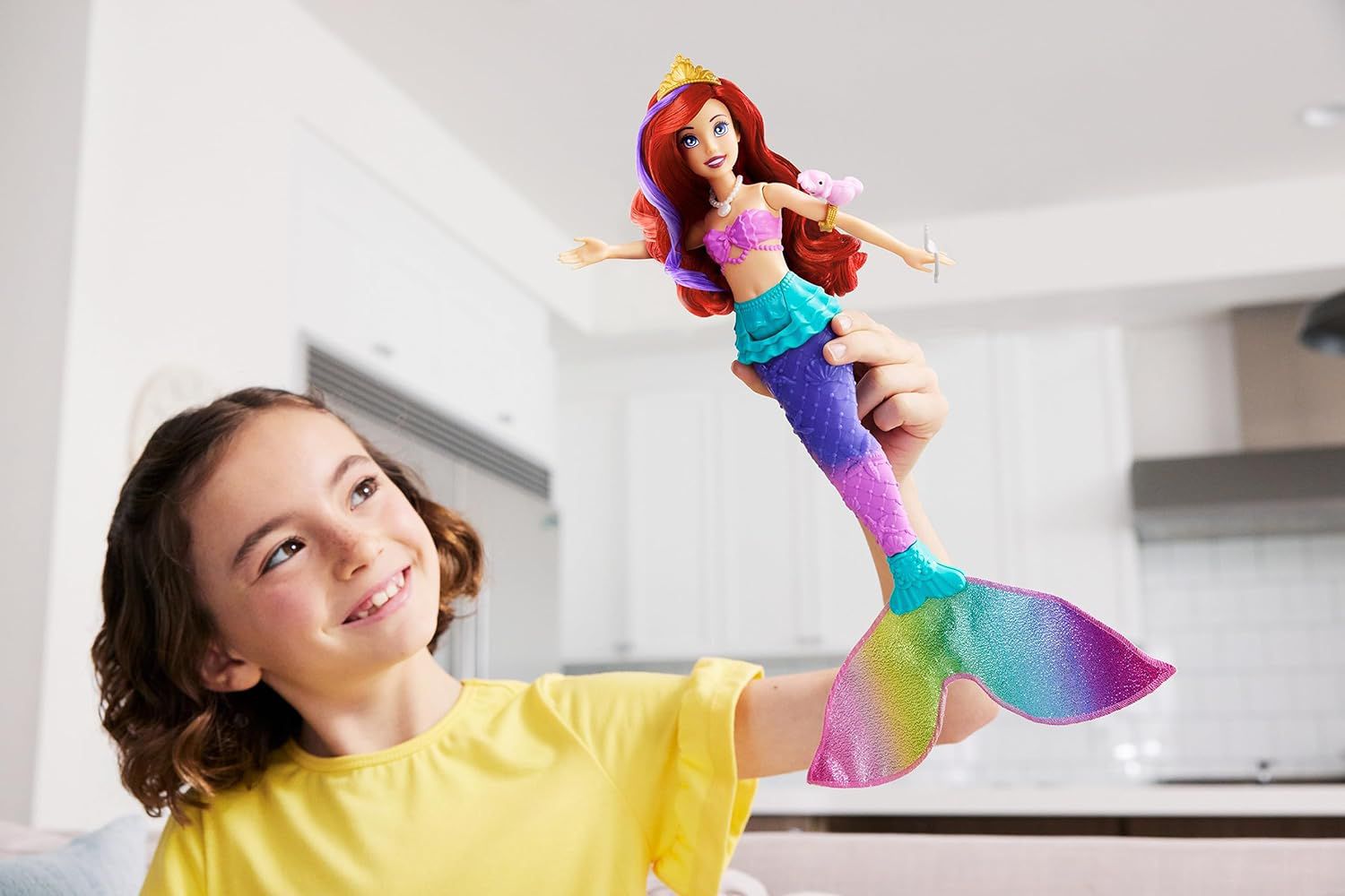 Boneca Disney Princesa Ariel Cauda Mágica Mattel HPD43 - Star Brink ...