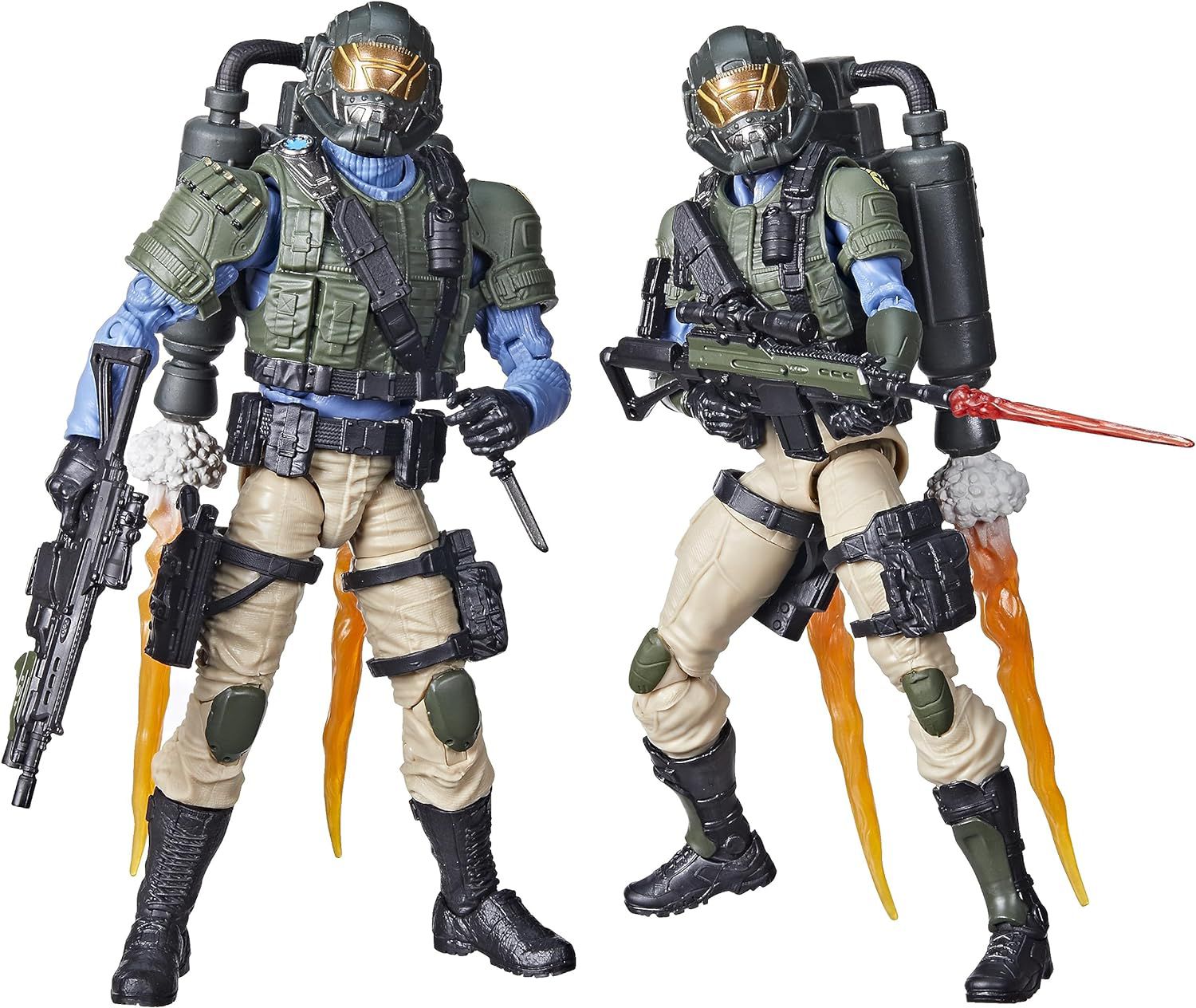 Boneco G.I. JOE Classified Series Steel Corps Troopers F7730 Hasbro ...