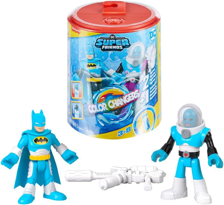 Imaginext DC Color Changer Figuras Sortidas Mattel HMX60 - Star Brink ...