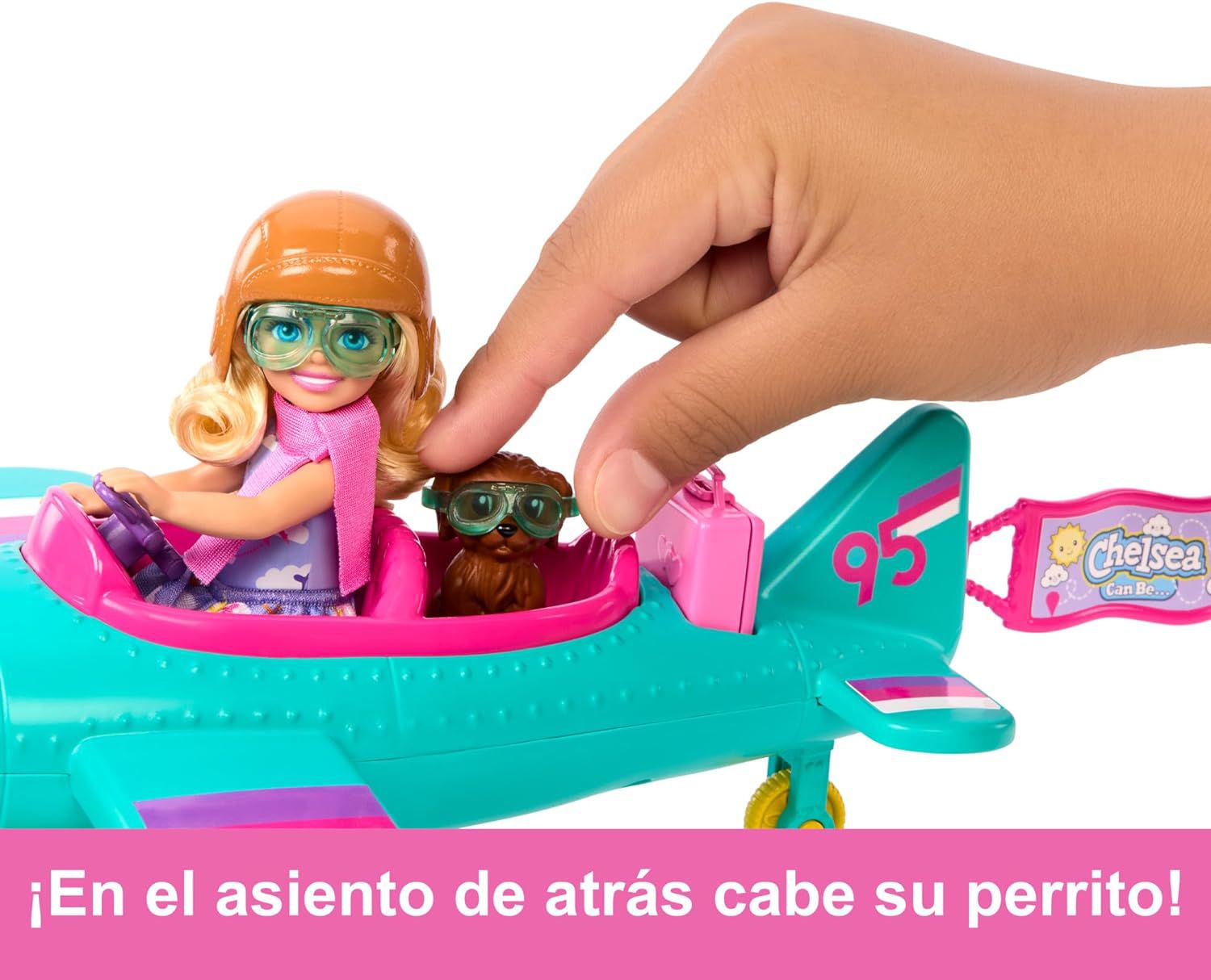 Boneca Barbie Chelsea Can Be... Aviadora Mattel HTK38 - Star Brink ...