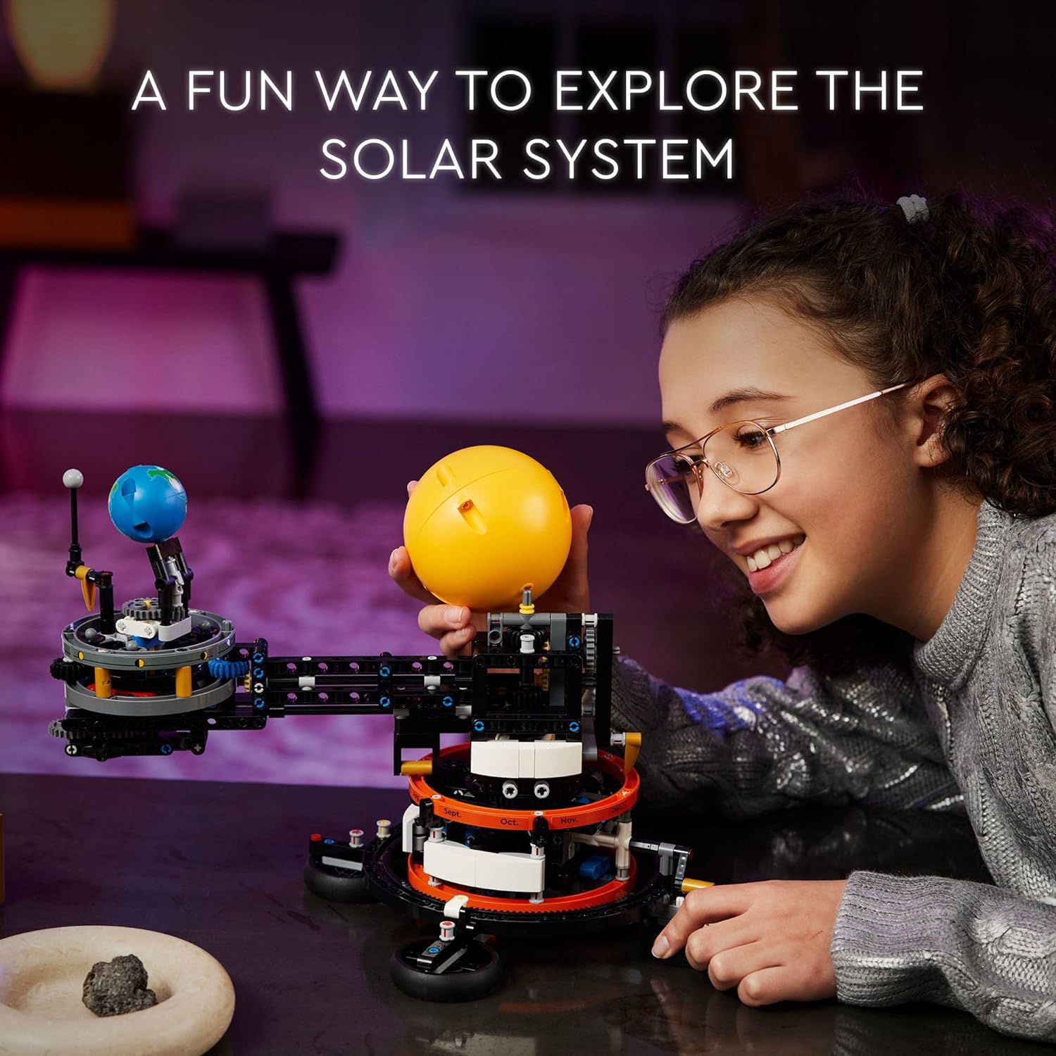 Lego Technic Planeta Terra e Lua em Órbita 42179 - Star Brink Brinquedos