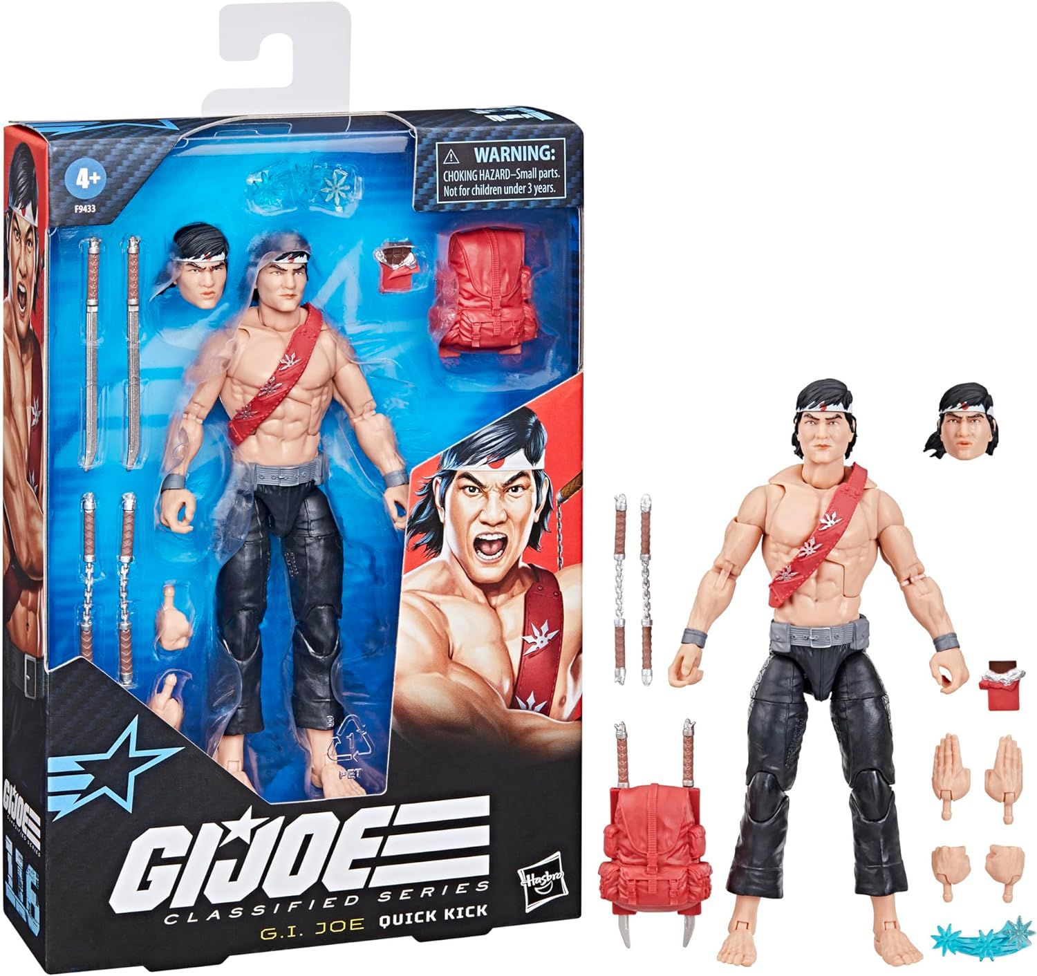 Boneco G.I. Joe Classified Series Quick Kick Hasbro F9433 - Star Brink ...