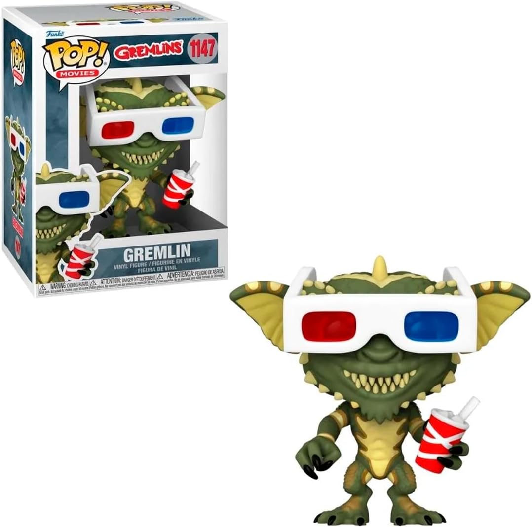 Boneco Funko Pop Gremlins-Gremlin com Óculos Candide 11165 - Star Brink ...