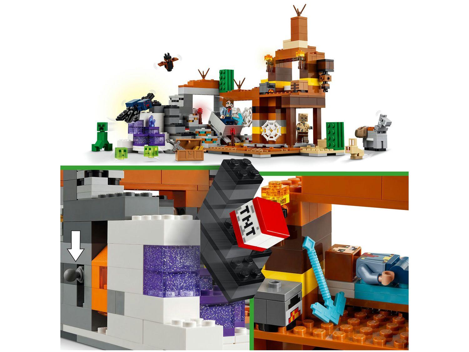 Lego Minecraft A Mina do Ermo 21263 - Star Brink Brinquedos