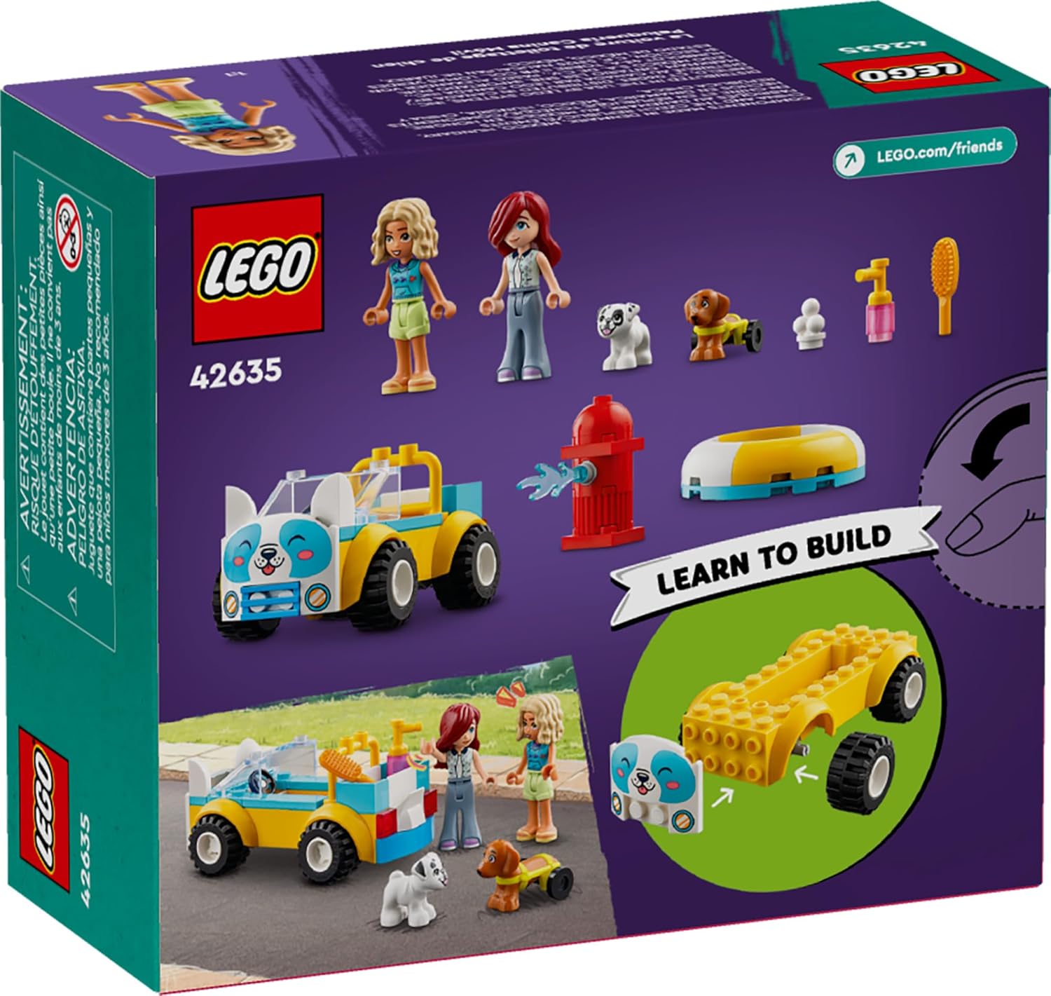 Lego Friends Banho e Tosa Móvel para Cães 42635 - Star Brink Brinquedos