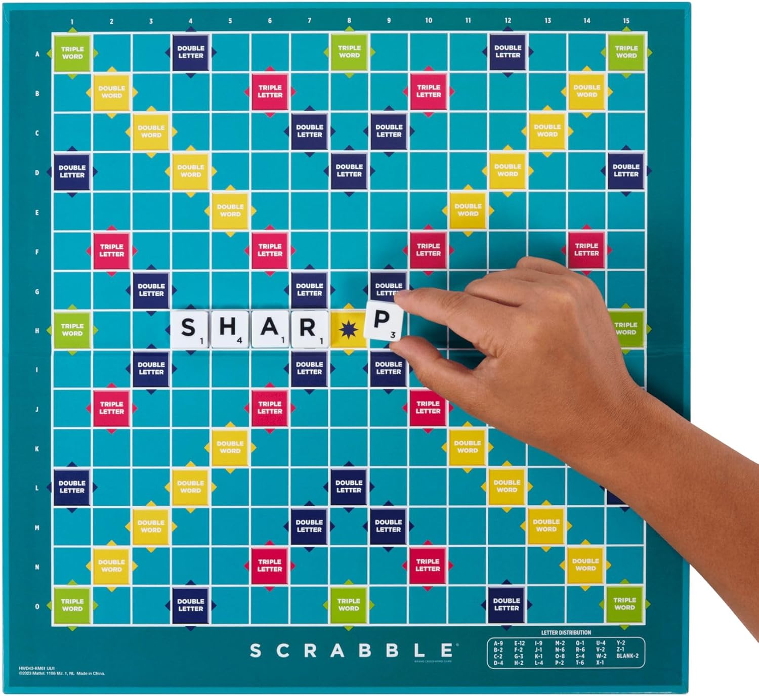 Jogo de Tabuleiro Diverso Scrabble Colaborativo Mattel HXW07 - Star ...