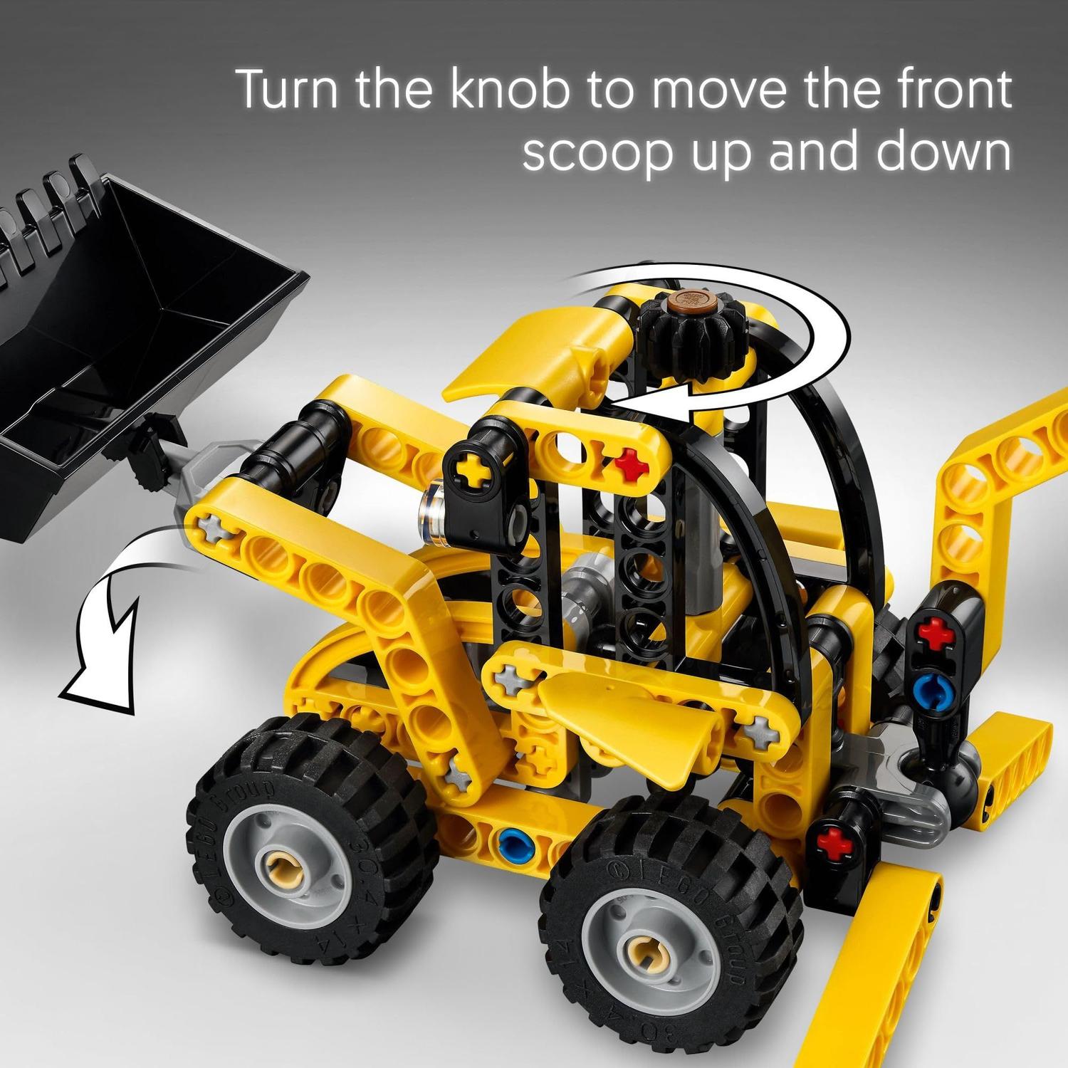 Lego Technic Retroescavadeira 42197 - Star Brink Brinquedos