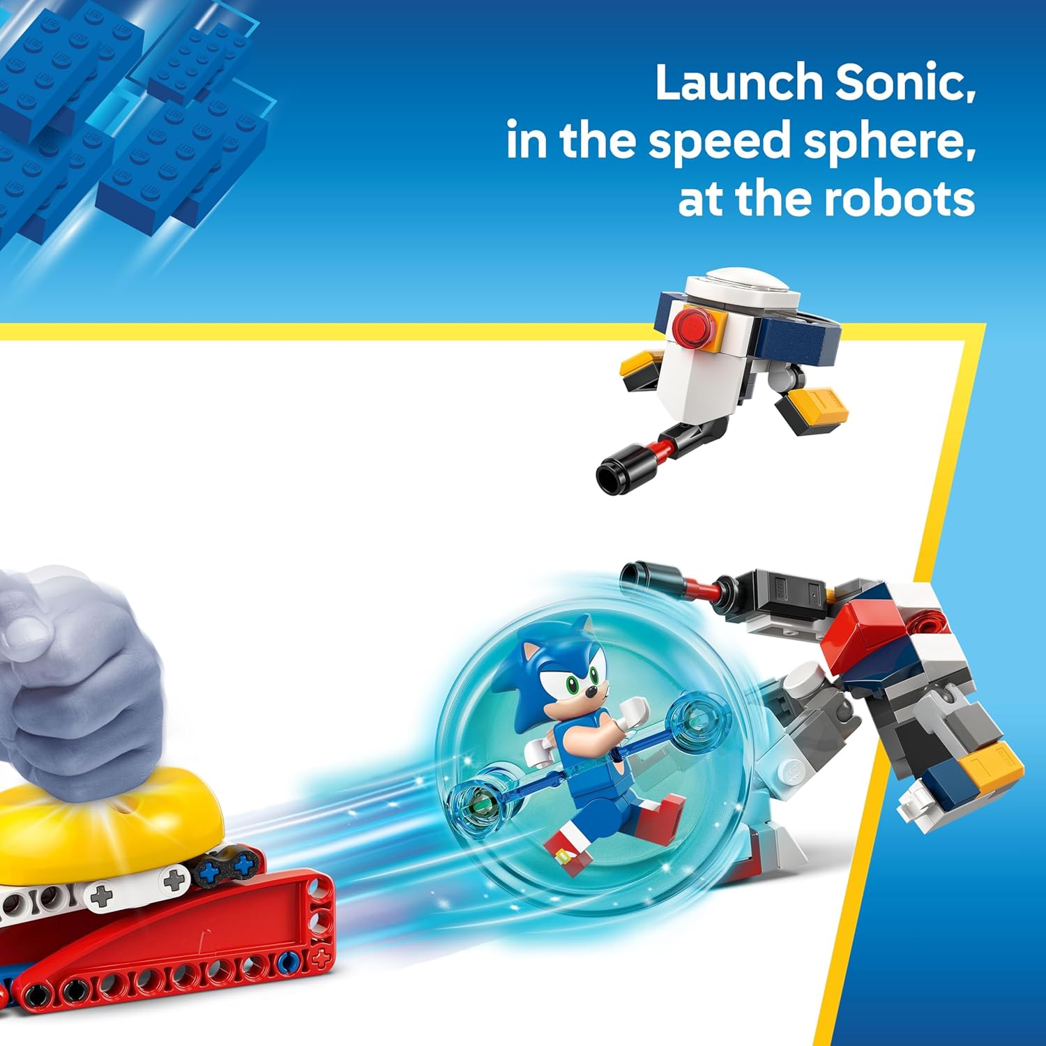 Lego Sonic Batalha Na Fogueira Do Sonic 77001 - Star Brink Brinquedos