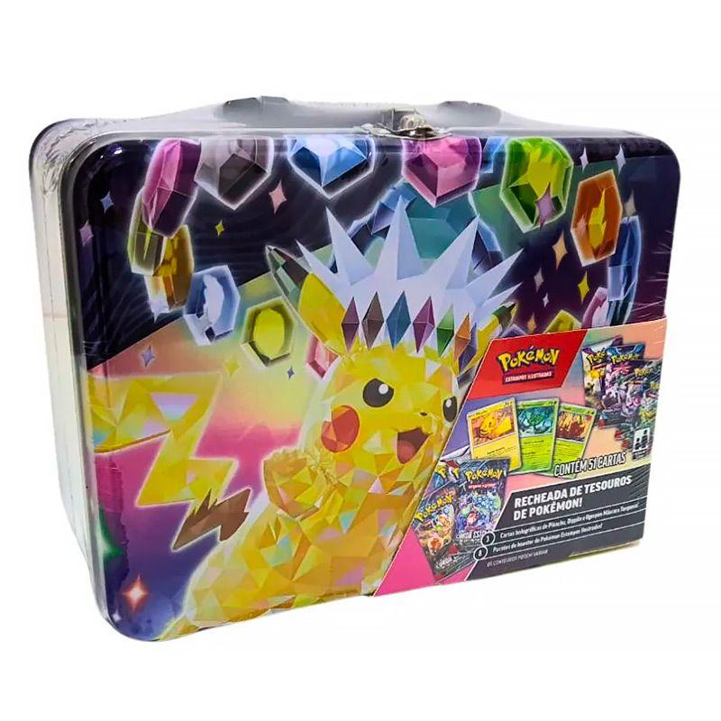 Maleta Pokémon Colecionável Evoluções Pismáticas Copag 33596 - Star ...