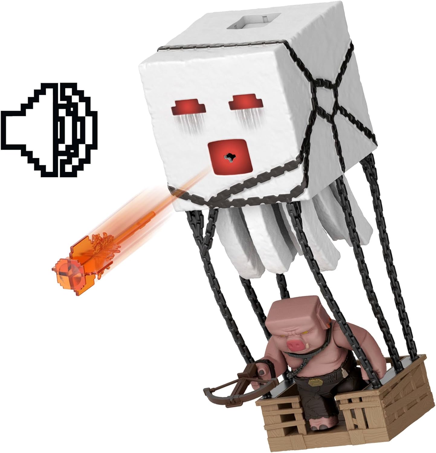 Minecraft Ataque Explosivo do Ghast Mattel JFB69 - Star Brink Brinquedos