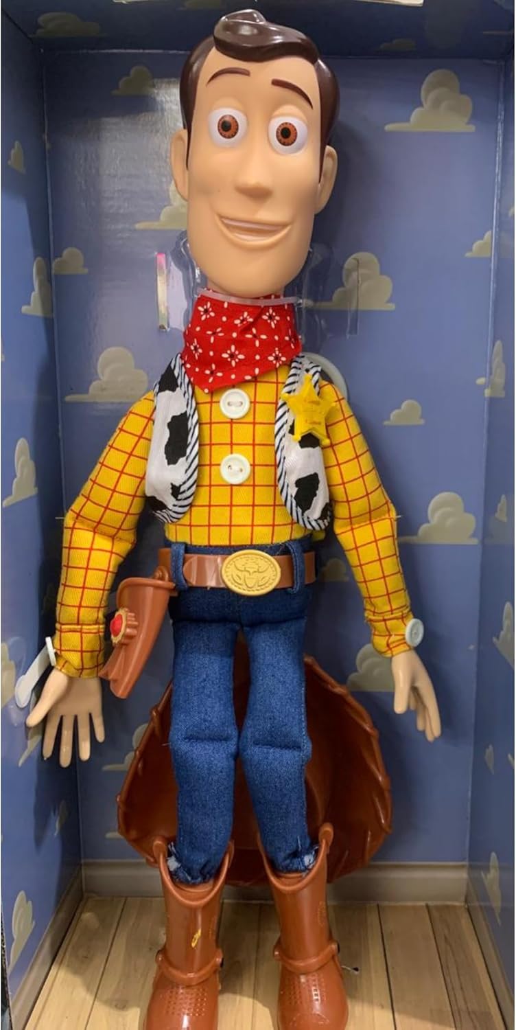 Boneco Woody de Pano Toy Story Com Som Toyng 051061 - Star Brink Brinquedos
