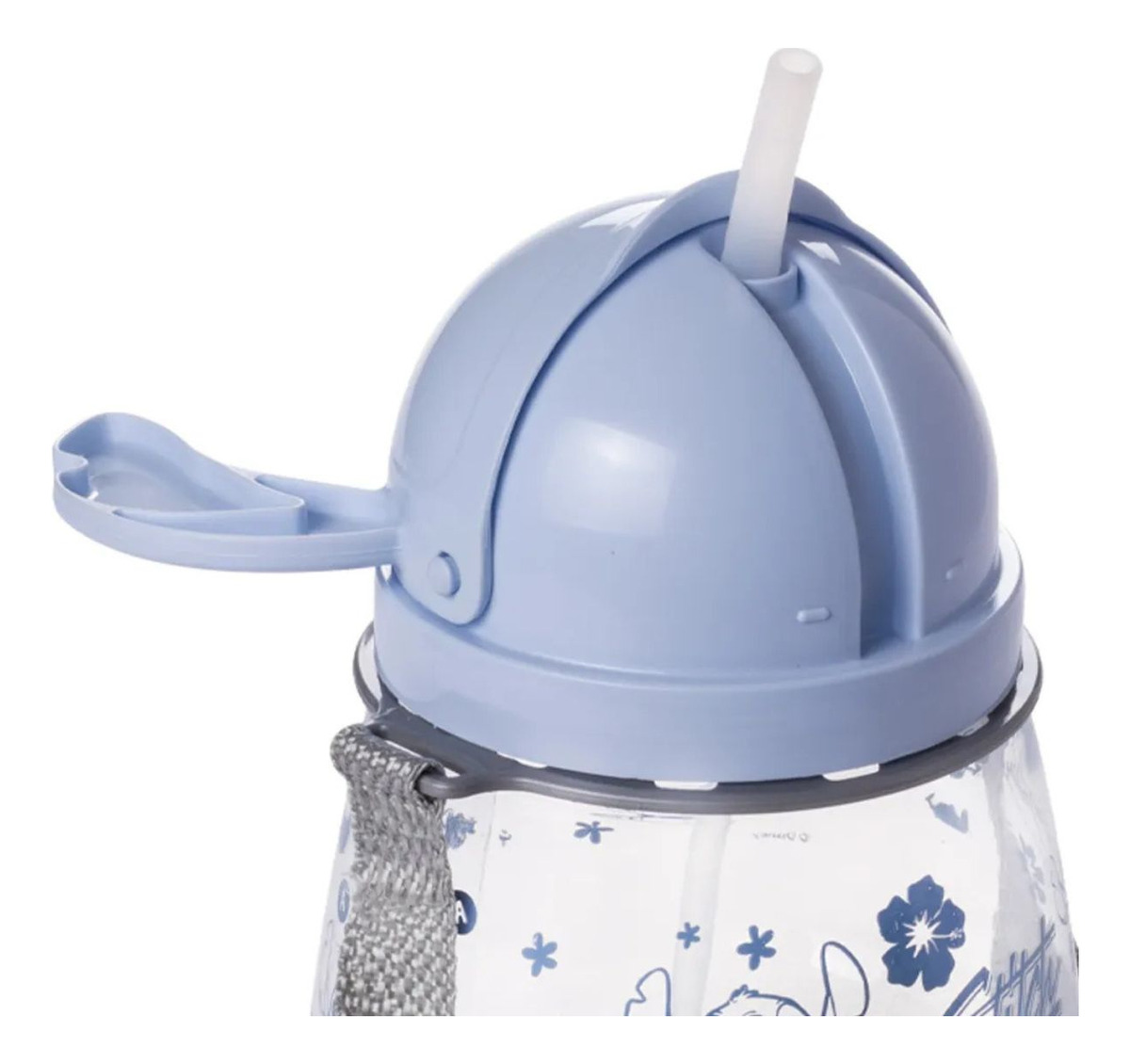 Garrafa Ludica Flip Com Tampa Retrátil Aut Stitch 1,1 Litros - Tudofer ...