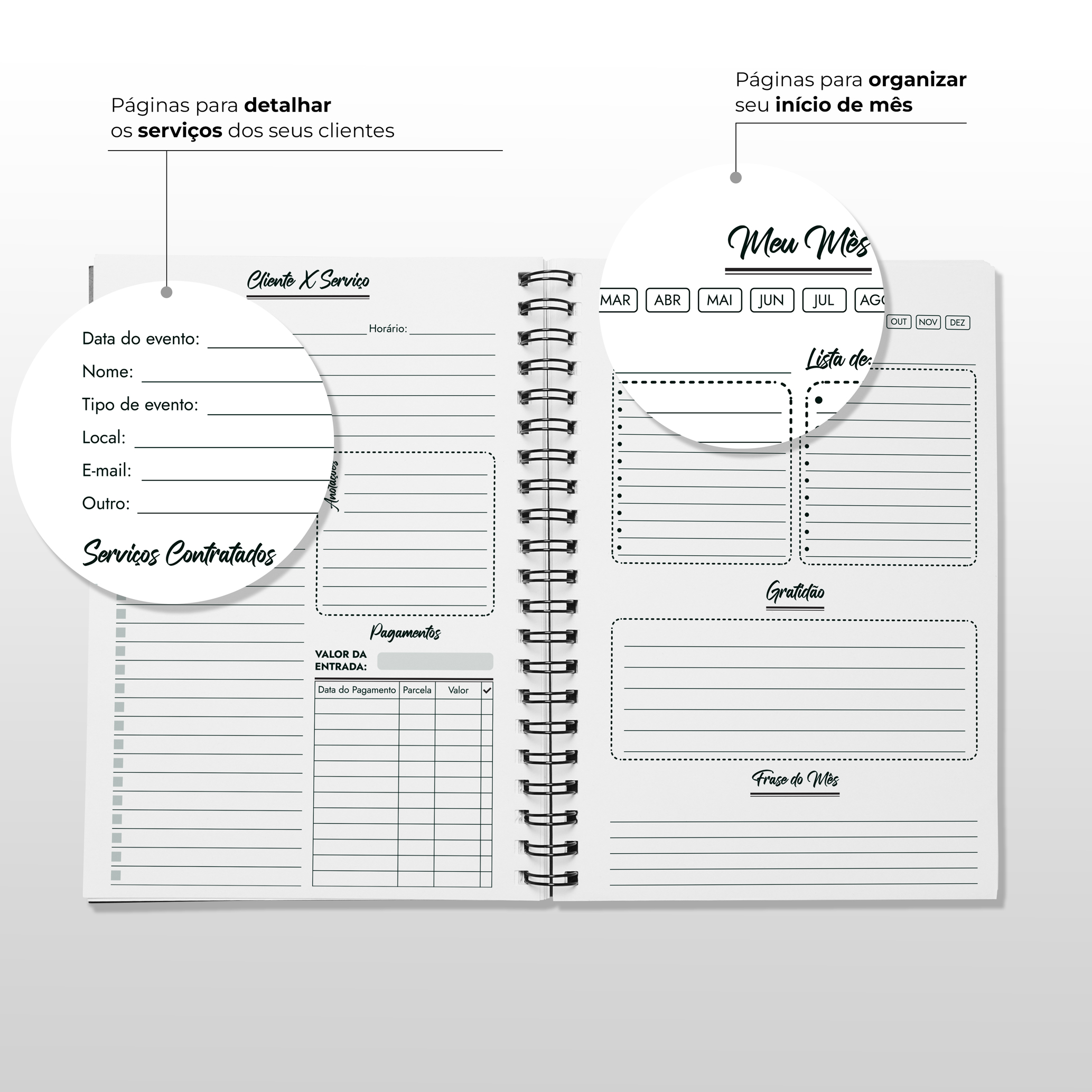 Planner Agenda: Organize Eventos, Cerimônias e Festas com Eficiência ...
