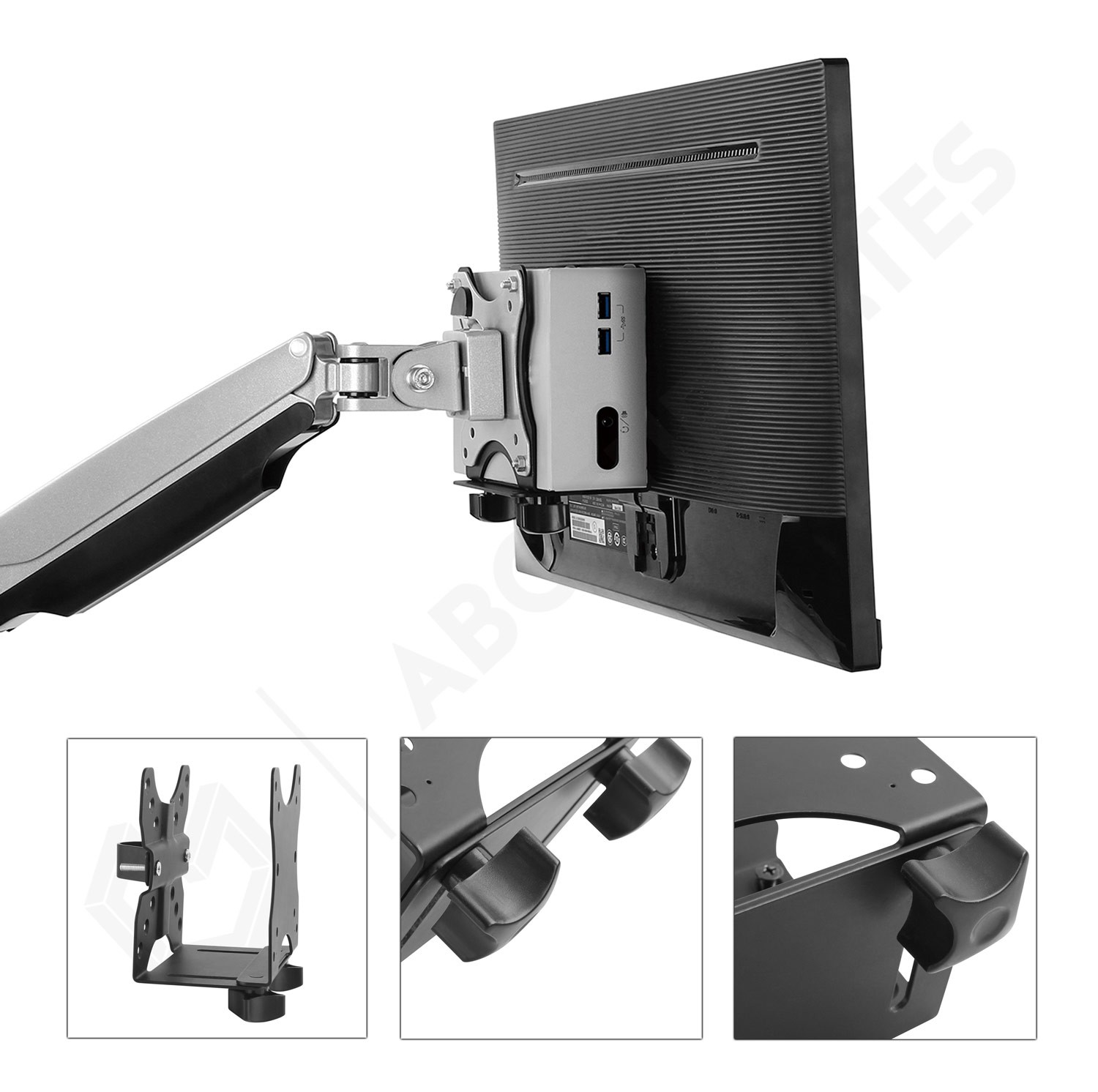 Suporte Vesa Universal para Mini PC, MAC Mini da Apple, Thin Client ...