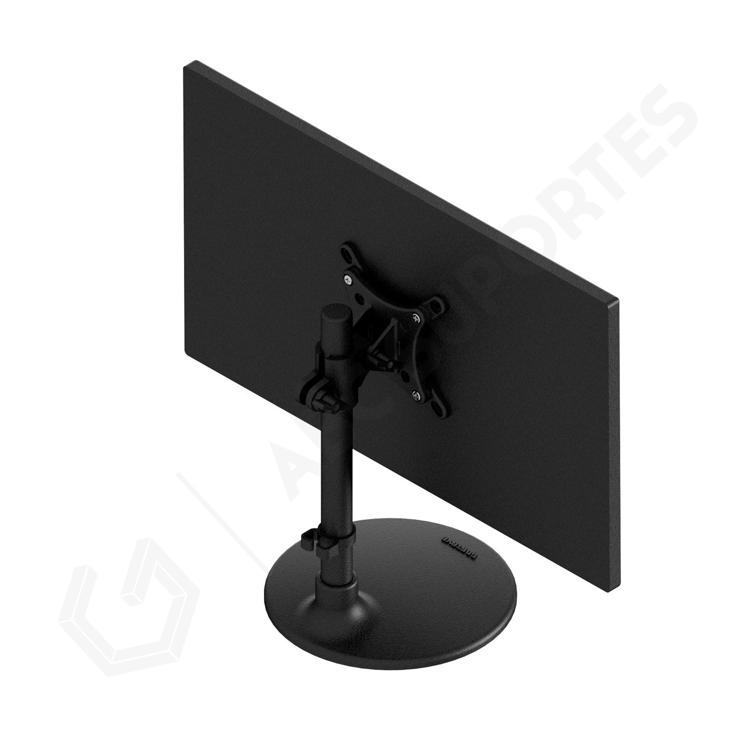 Suporte Mesa Com Vesa e Ajuste Altura Para Monitor 10 à 26 - ABC ...