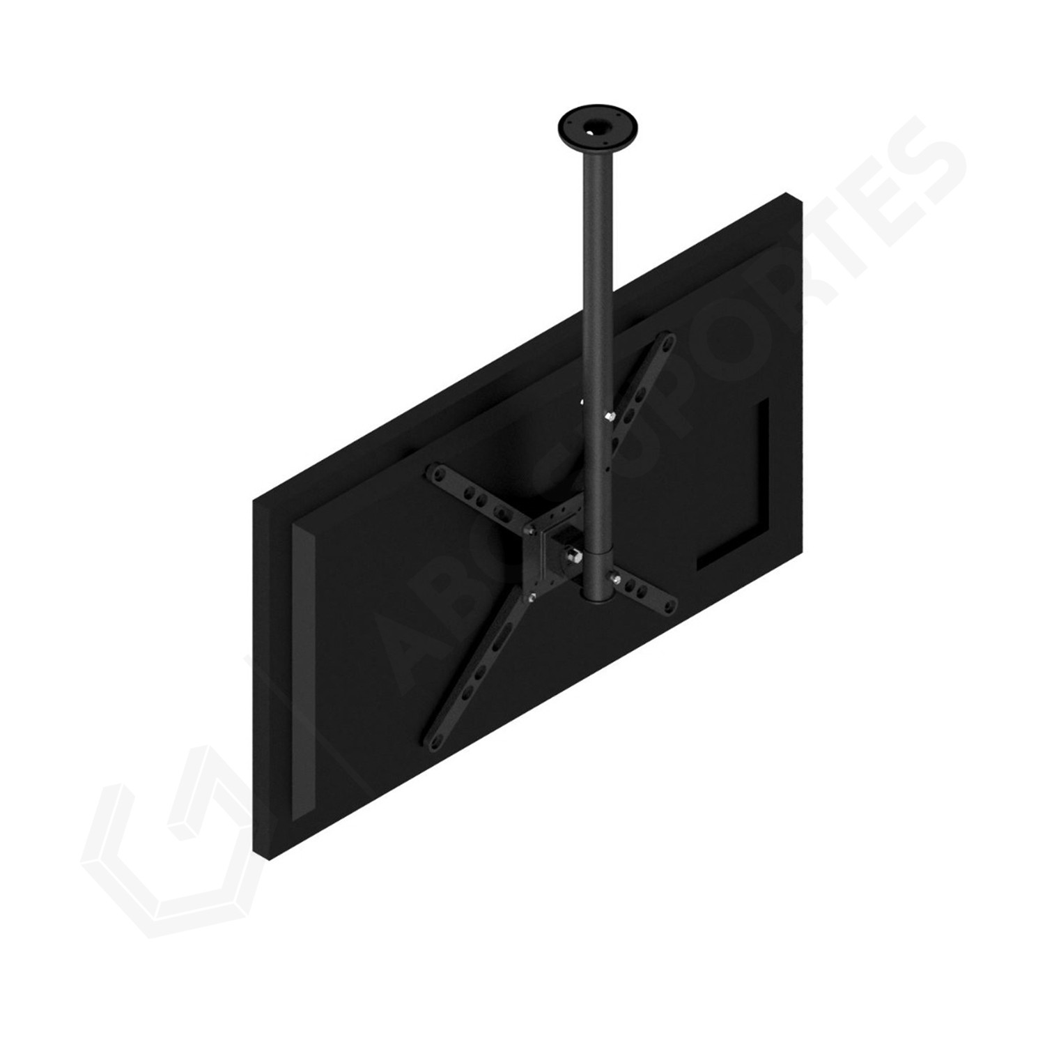 Suporte TV Teto Telescópio 360° 10 à 55 Polegadas Avatron Preto - ABC ...