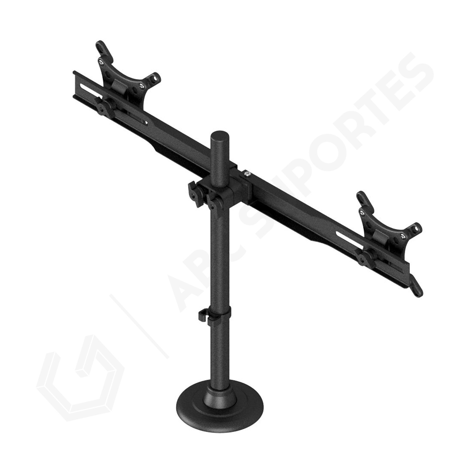 Suporte para 02 Monitores Para Mesa ou Balcão Avatron Preto - ABC ...