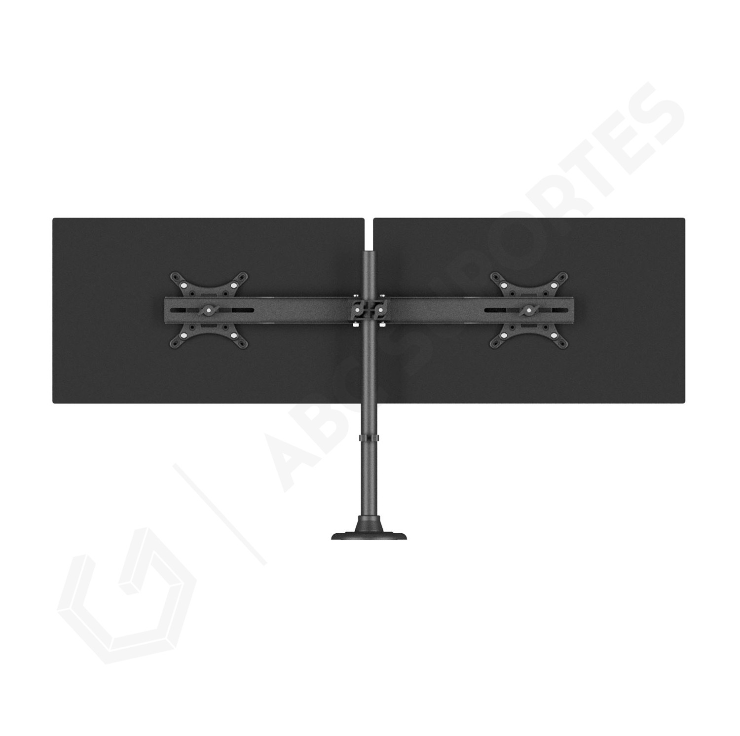 Suporte para 02 Monitores Para Mesa ou Balcão Avatron Preto - ABC ...