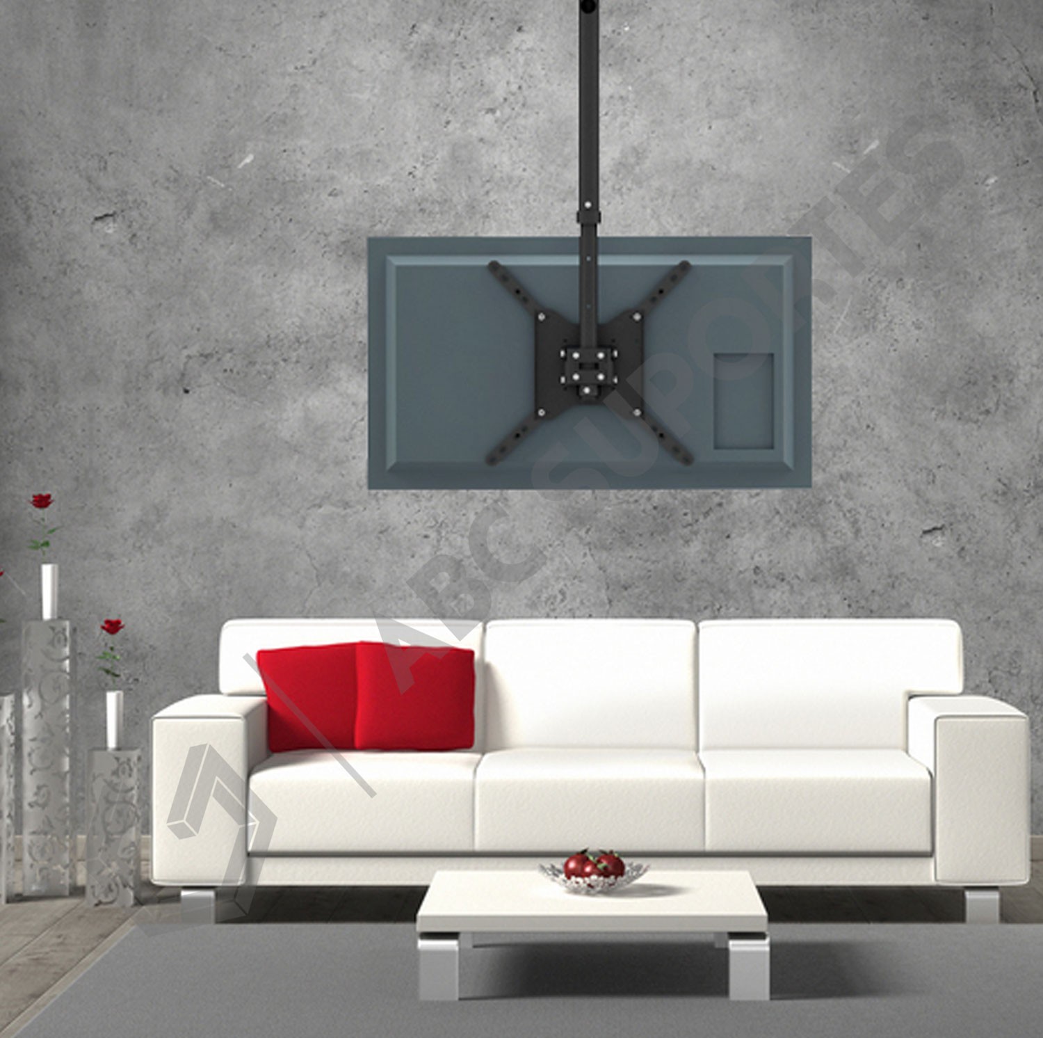 Suporte TV Teto Telescópio 360° 19 à 65 Polegadas SLF-2040LTTG-B - ABC ...